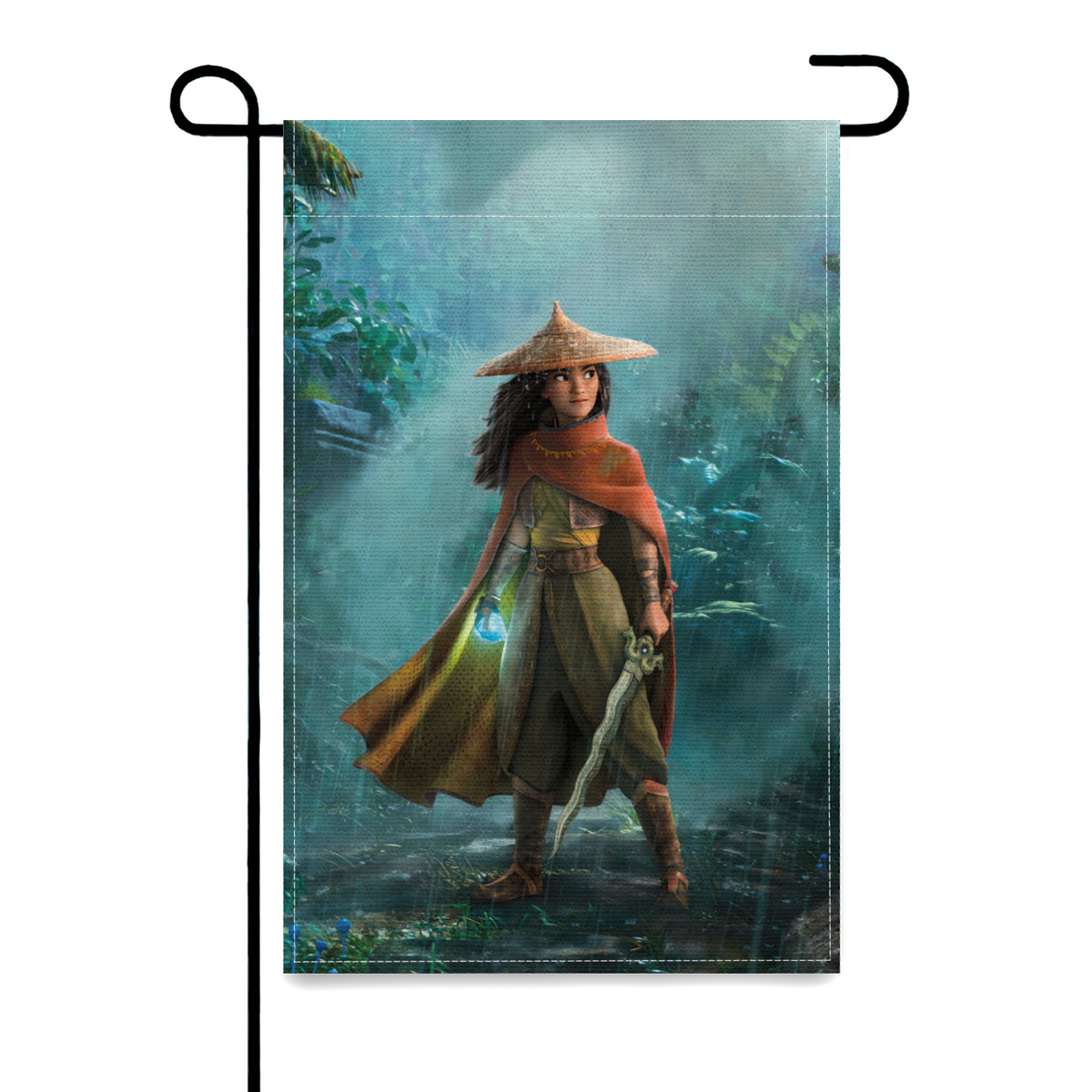 Raya and the Last Dragon Personalized Garden Flag Custom Double Sided ...