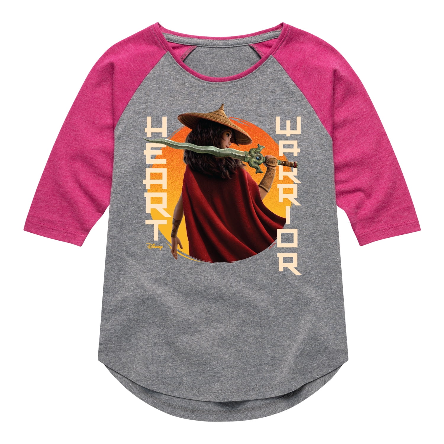 Raya and the Last Dragon - Heart Warrior - Toddler & Youth Girls Raglan ...