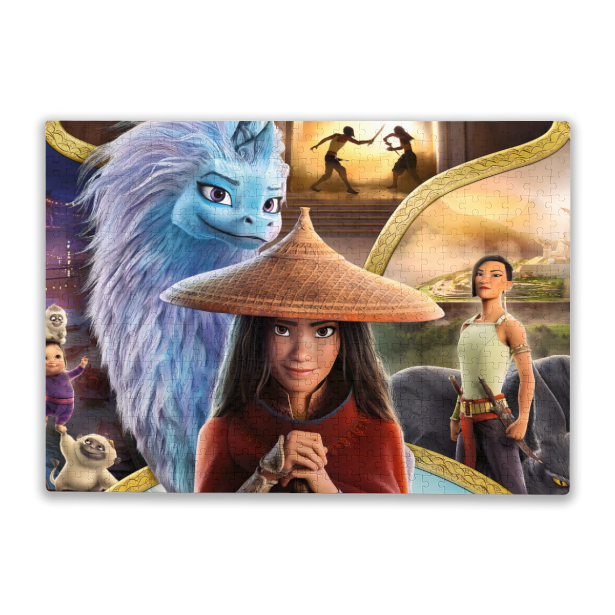 Raya and the Last Dragon Jigsaw Puzzle 500 Pieces, Cartoon Perfect ...
