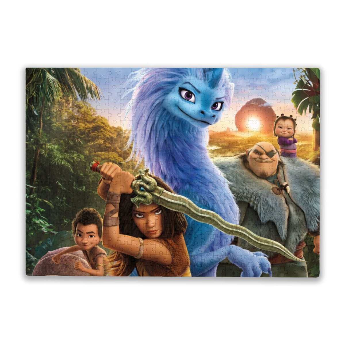 Raya and the Last Dragon Jigsaw Puzzle 500 Pieces, Cartoon Perfect ...