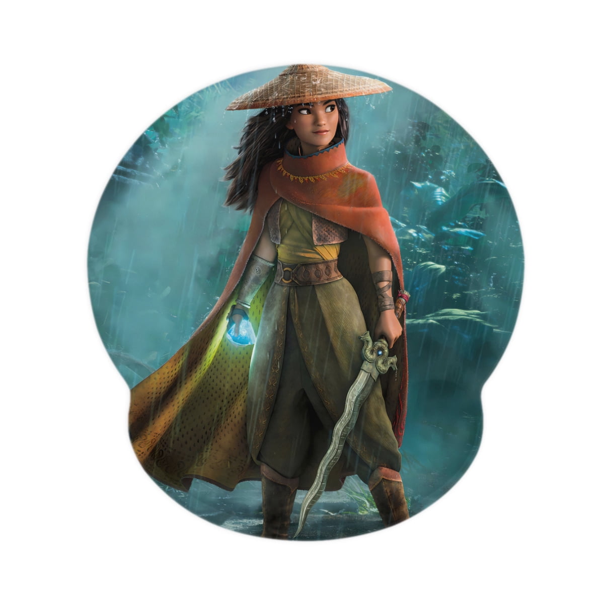 Raya and the Last Dragon Mouse Pad Non-slip Office Computer Wrist Mouse ...