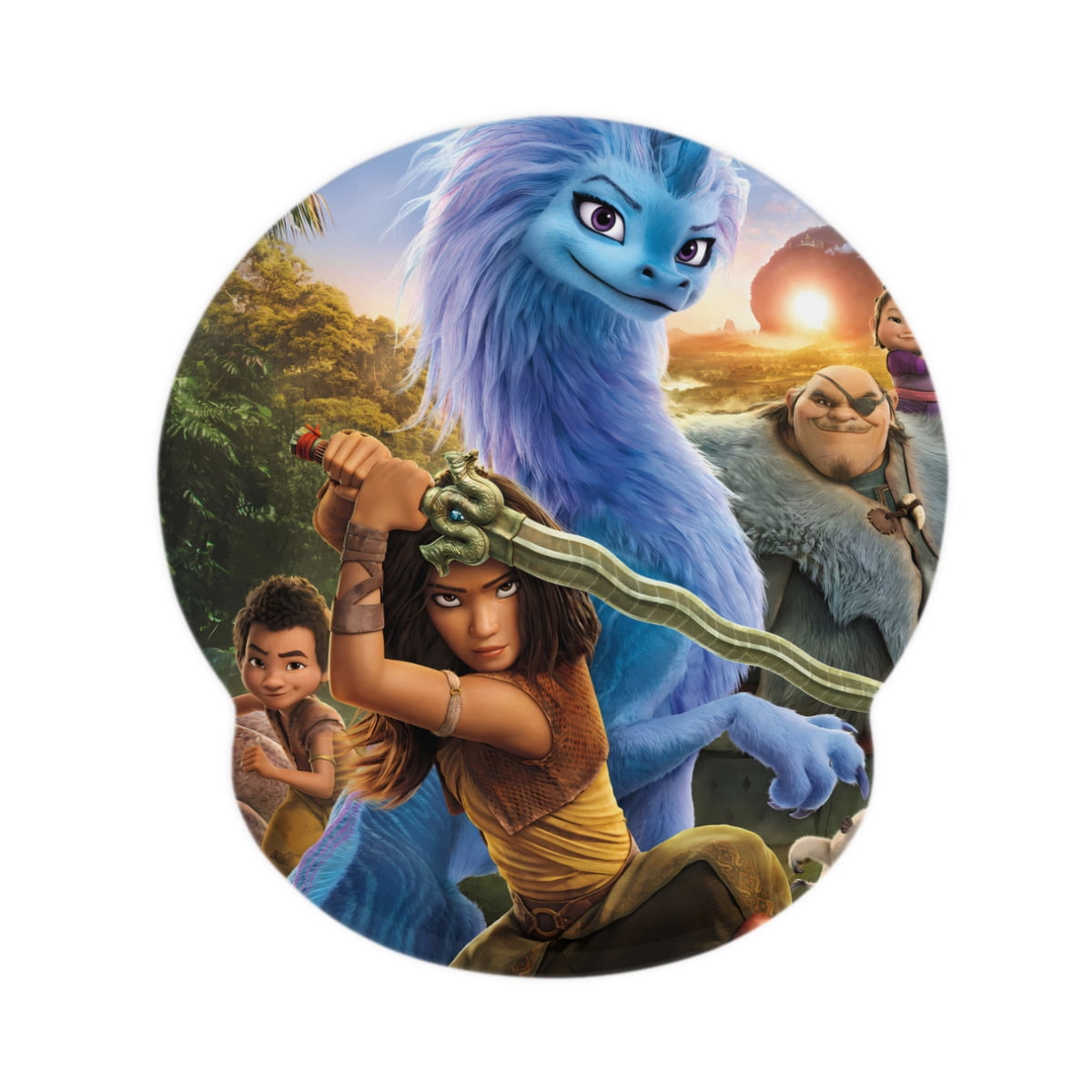 Raya and the Last Dragon Mouse Pad Non-slip Office Computer Wrist Mouse ...