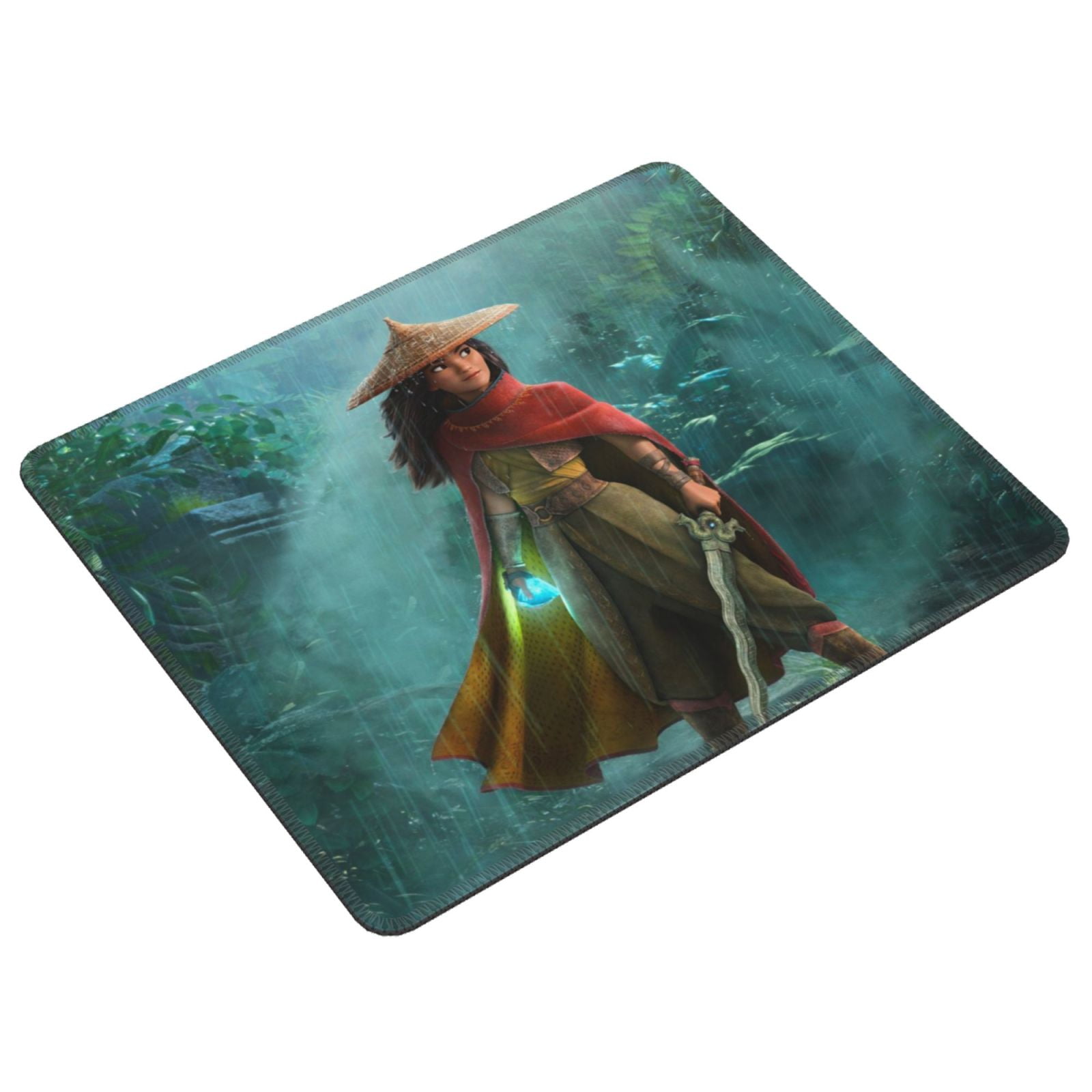 Raya and Last Drago Mousepad Rectangle Cartoon Printed Non-Slip Rubber ...
