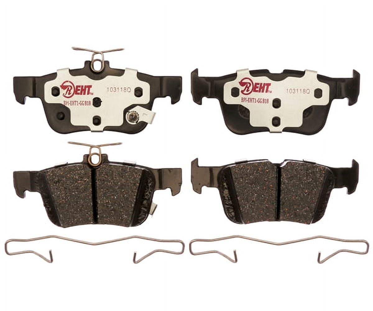 Raybestos EHT1665H Hybrid Brake Pad Set, Fits: 2017-2019 FORD ESCAPE ...