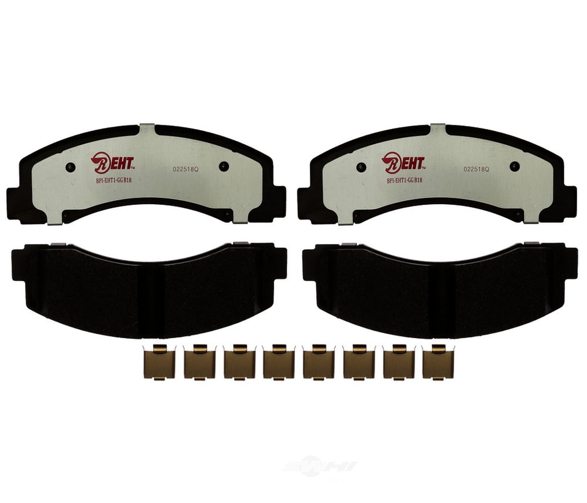 Raybestos EHT2087H Enhanced Hybrid Technology Brake Pad Set, 1 Pack ...