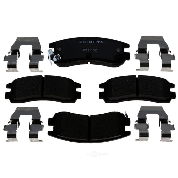 Raybestos MGD714CH Reliant Brake Pads Brake Pad Set, 1 Pack Fits select ...