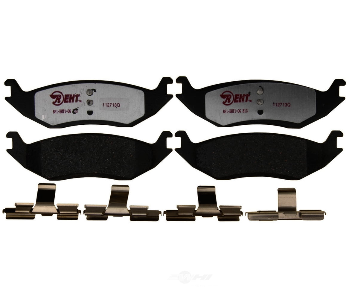 Raybestos EHT967H, Hybrid Brake Pad Set, Rear Brake, Fit for 2018-2011 ...