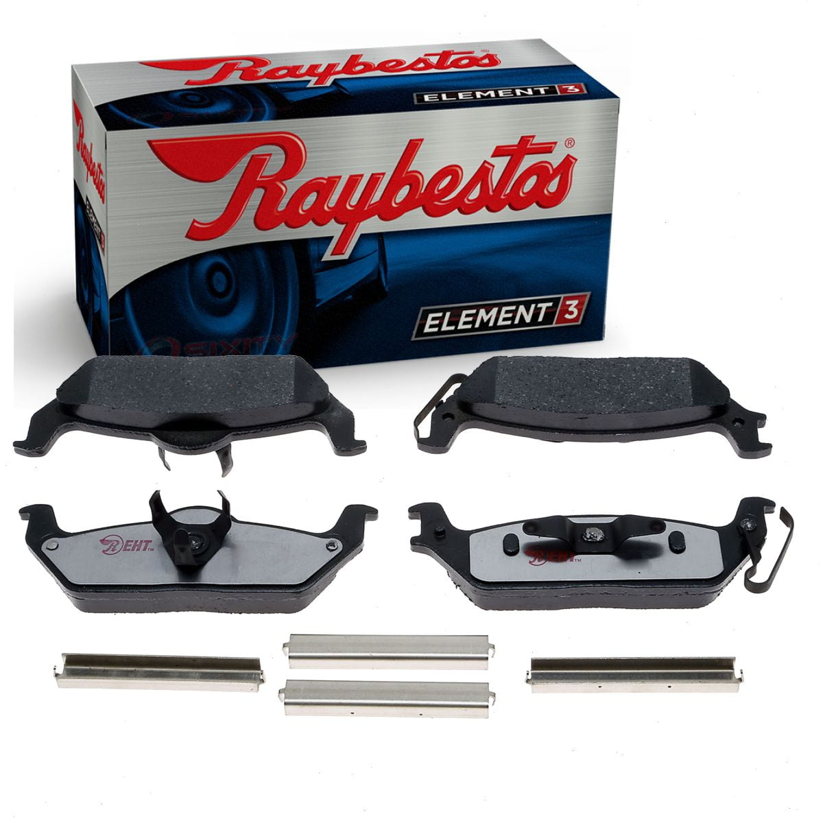Raybestos Rear Element3 Disc Brake Pad Set compatible with Ford F-150 ...