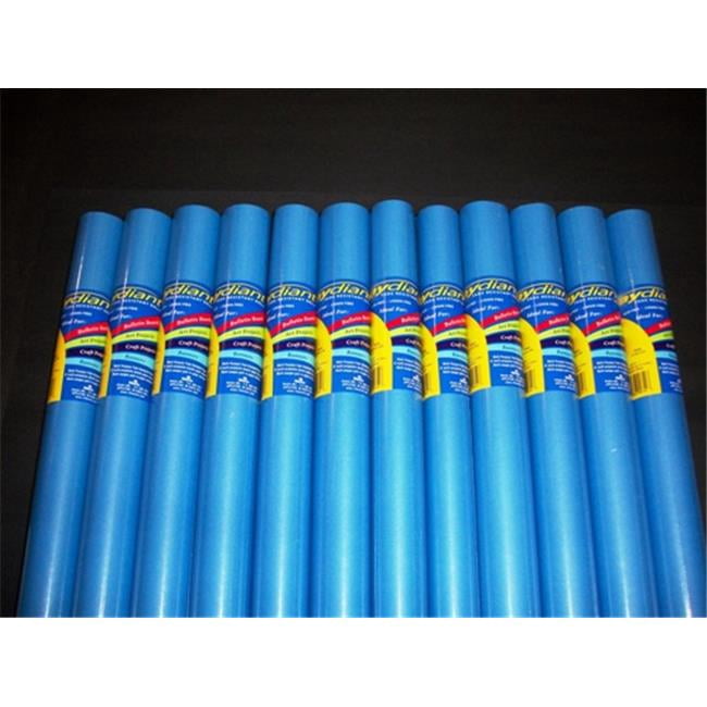 Raydiant Fade Resistant Art Rolls - Bright Blue - 24 x 12 in. - Pack of ...