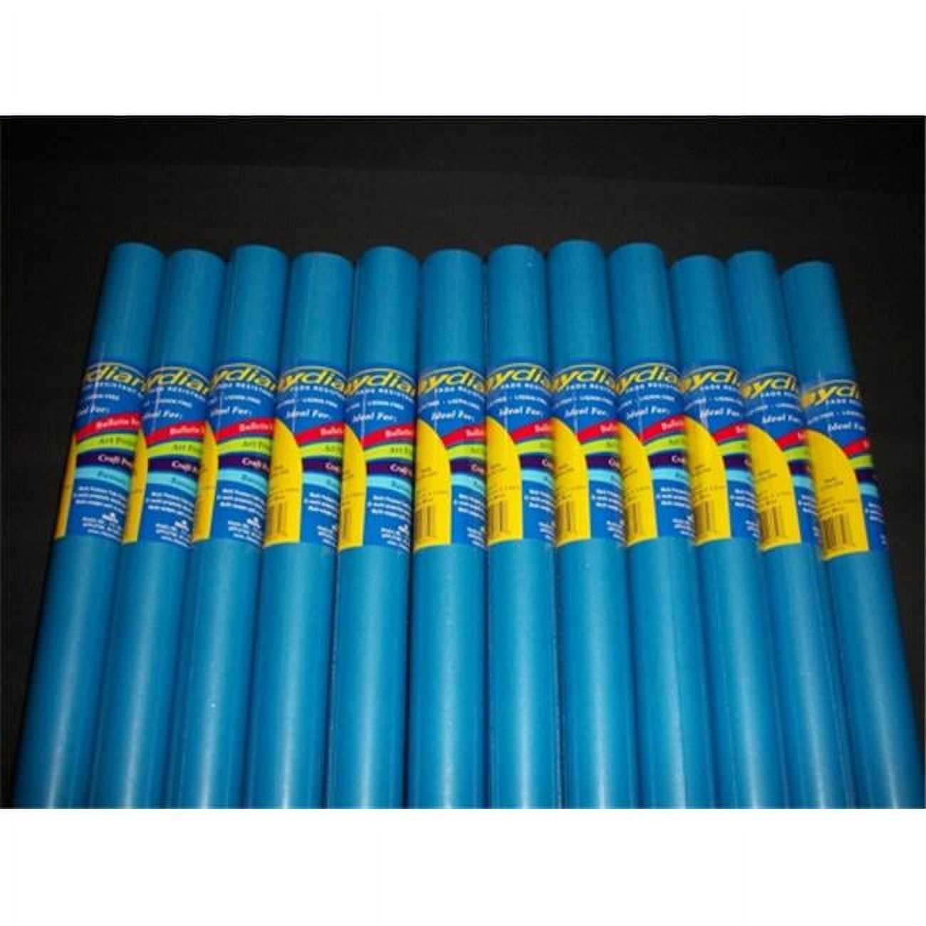 Raydiant Fade Resistant Art Rolls - Medium Blue - 24 x 12 in. - 12 Pack ...