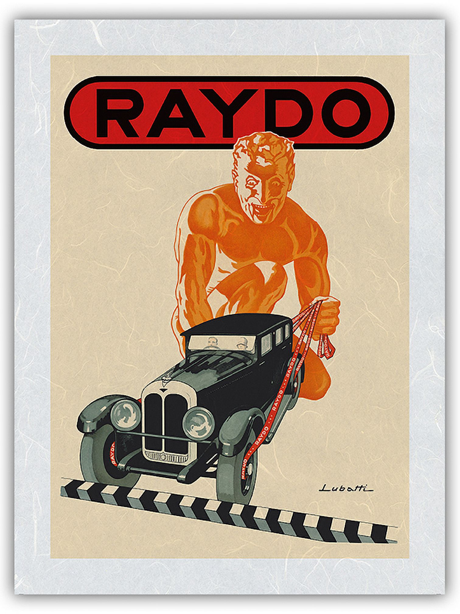Raydo - Automobile Brake Manufacturer - Vintage Advertising Poster by ...