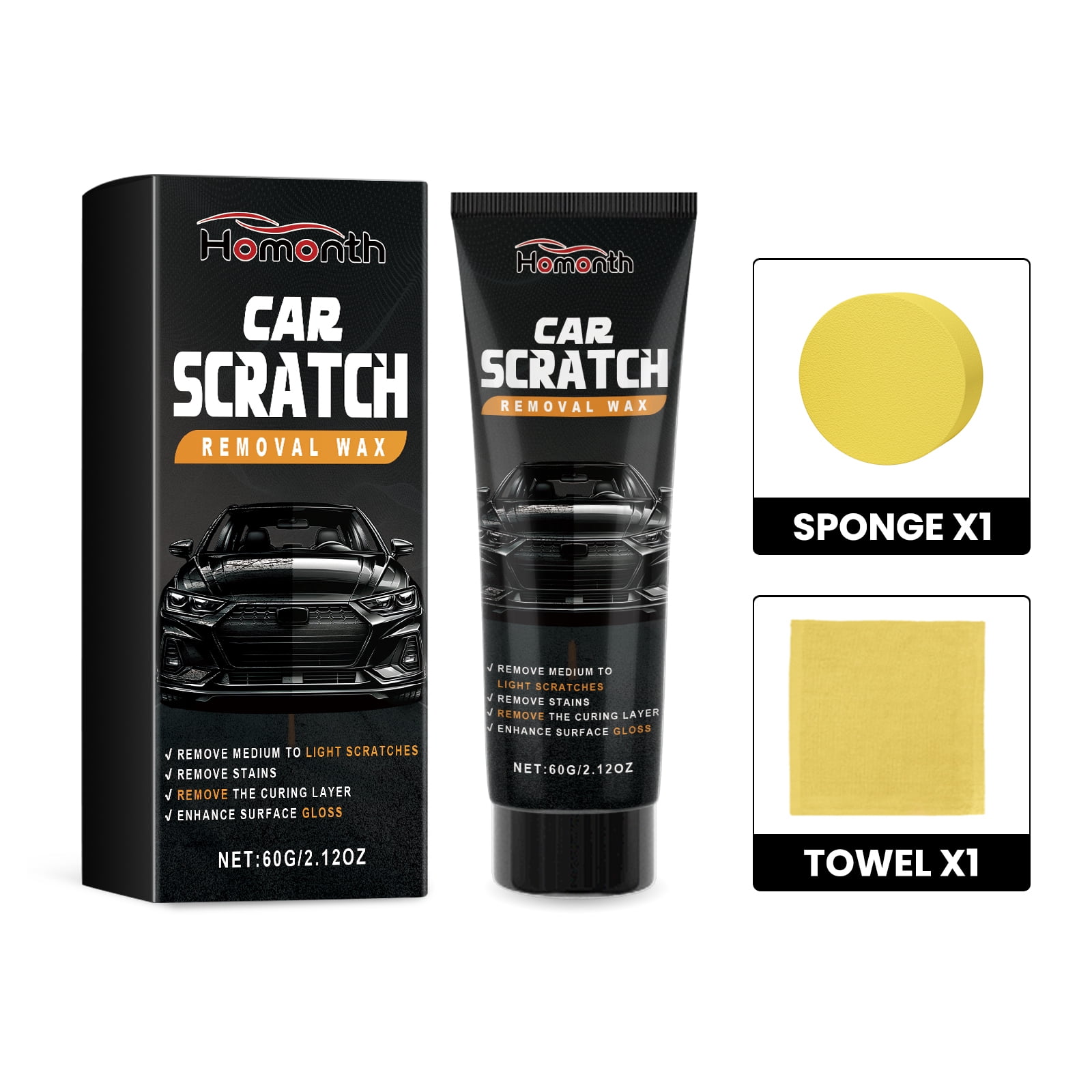 Rayhong Automobile Scratch Repair Wax is a grinding agent used for ...