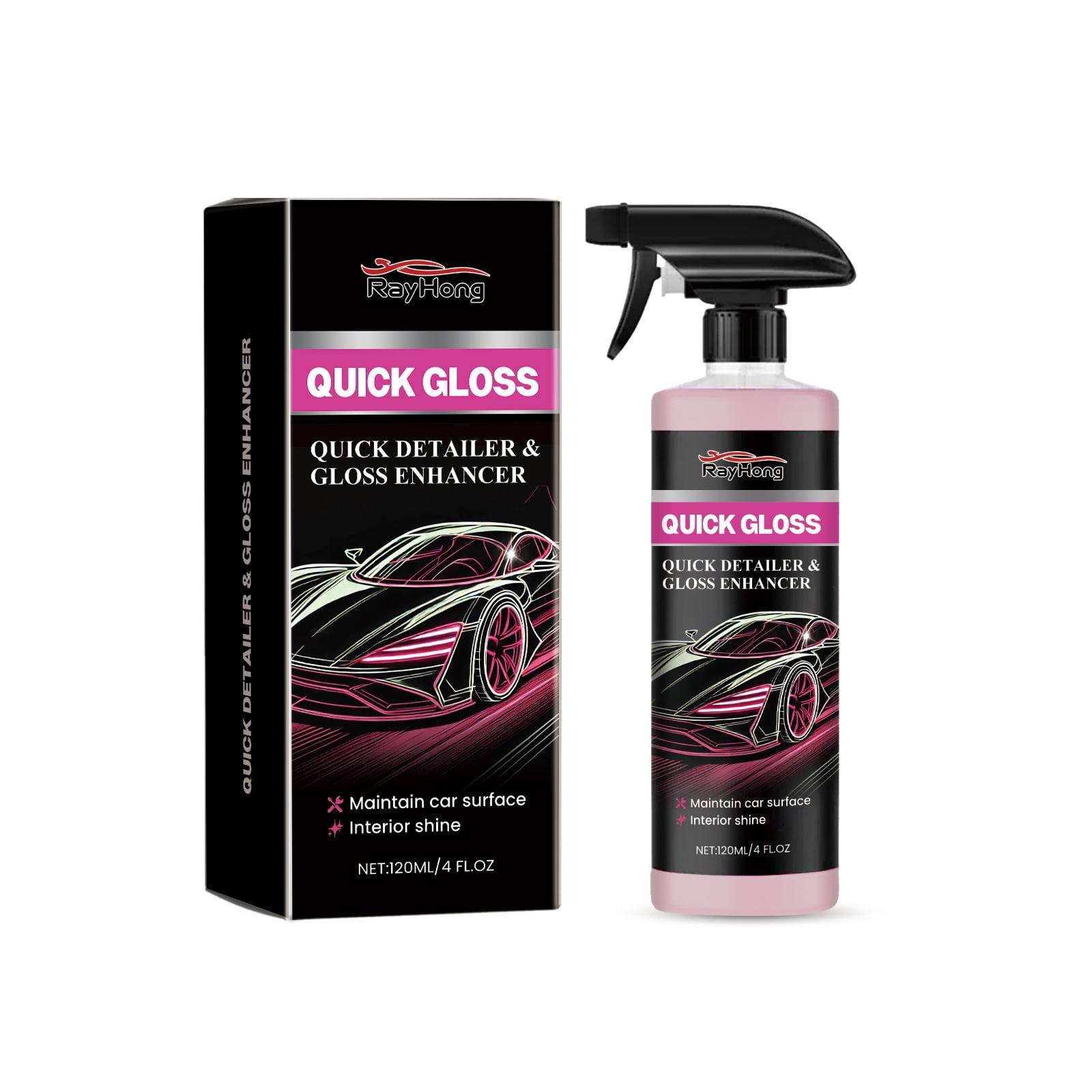 Rayhong Car Gloss Care Solution Automotive Coating Agent Paint Waxing ...