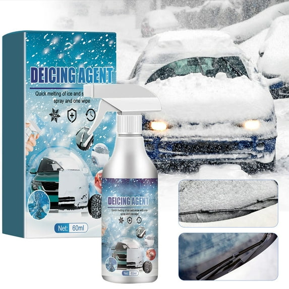 Rayhong Car Windshield De-Icing Spray, Ice Remover and Anti-Frost Spray for Winter, Multi ...