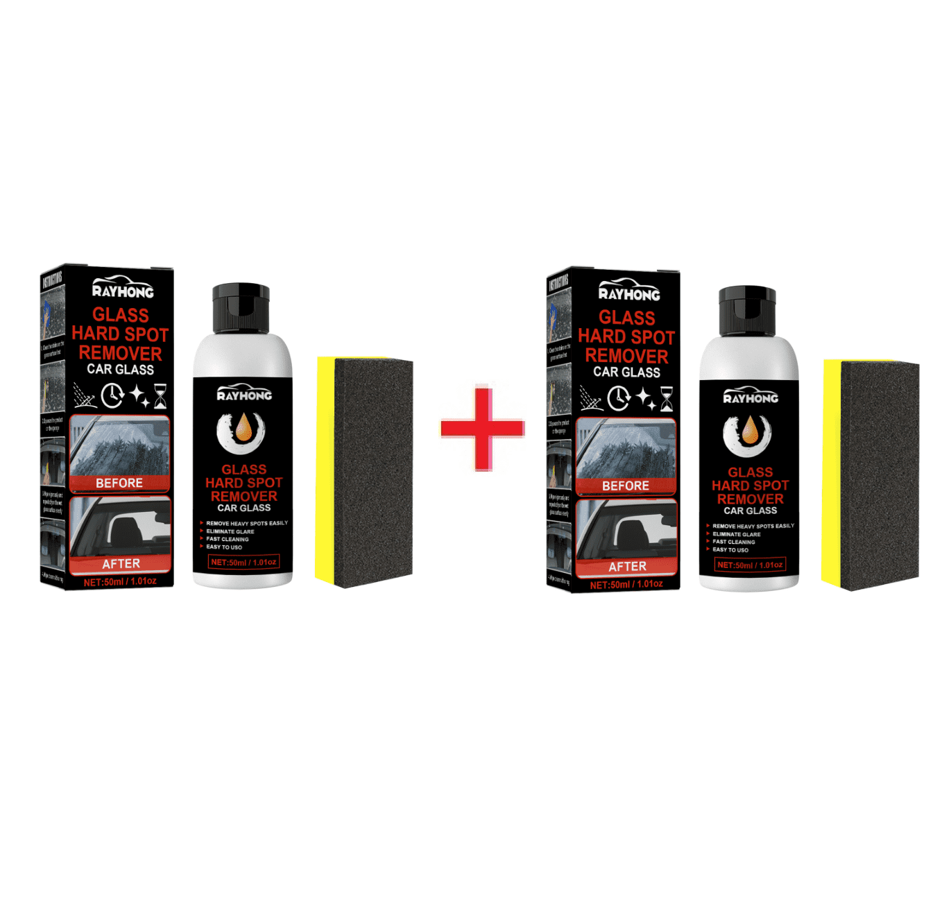 Rayhong Glass Hard Spot Remover Car Glass, Glass Cleaning ...