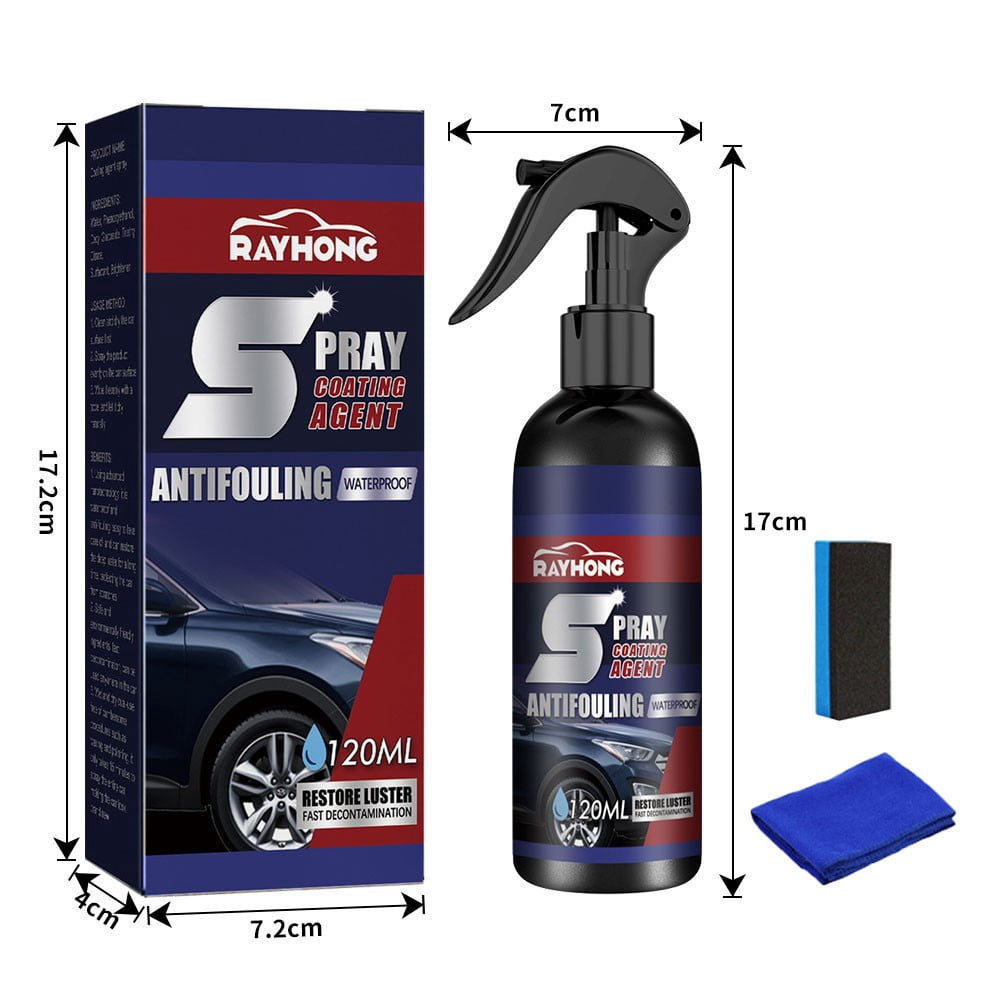 Rayhong Multi-Functional Coating Renewal Agent, 3 in 1 Ceramic Car ...