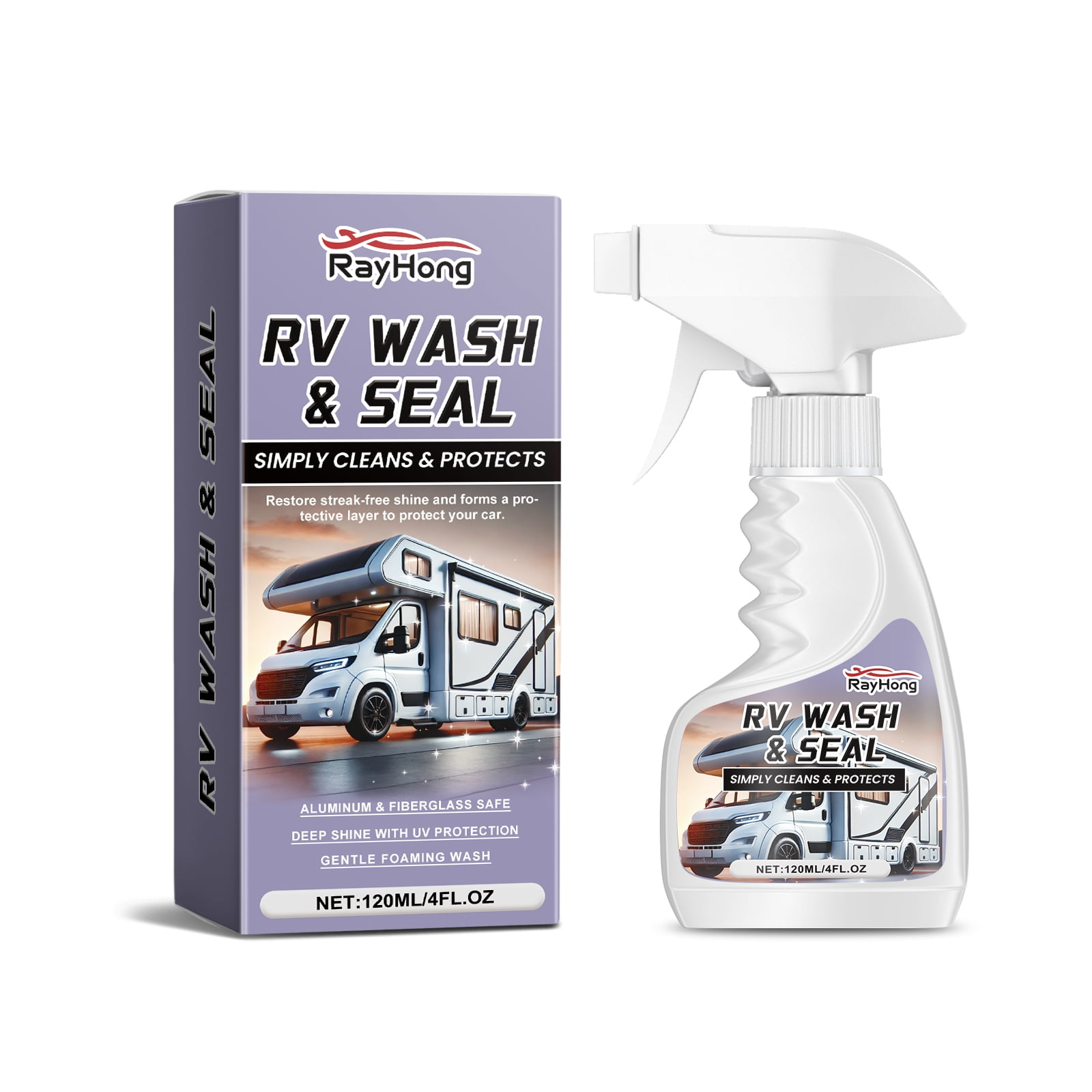 Rayhong RV Foam Cleaner RV Maintenance Waterproof Stain Removal Coating ...
