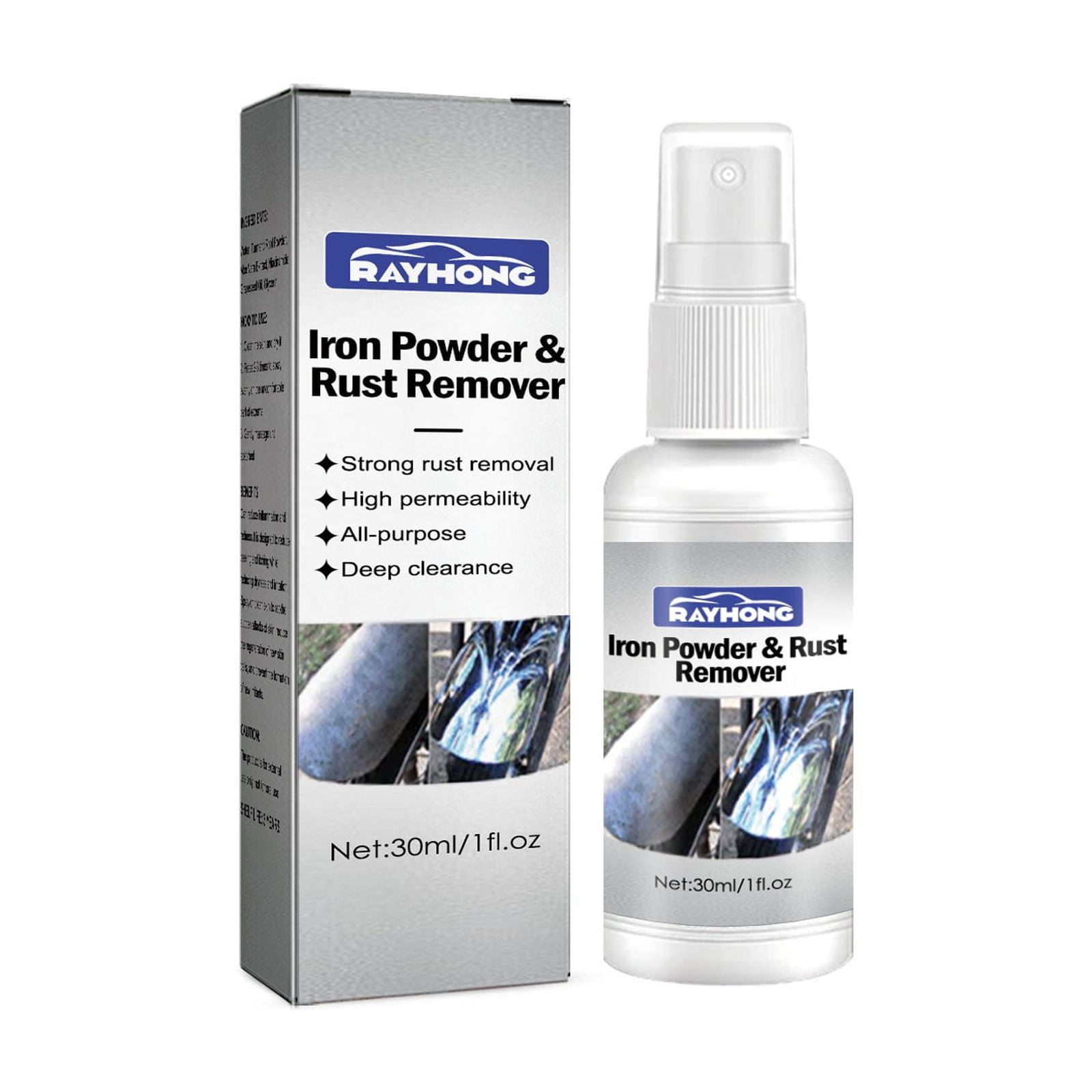 Rayhong Rust Remover is a multi-functional metal rust remover for rust ...