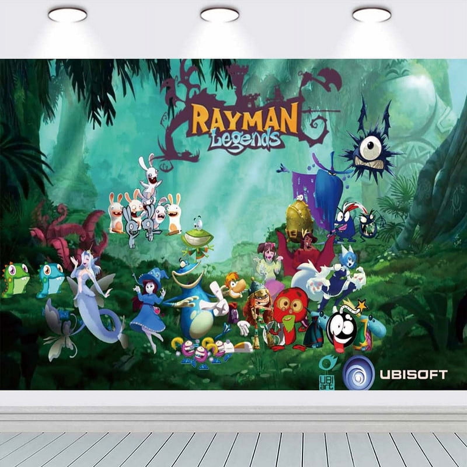 Rayman Legends Birthday Party Supplies Banner Backdrop Background ...