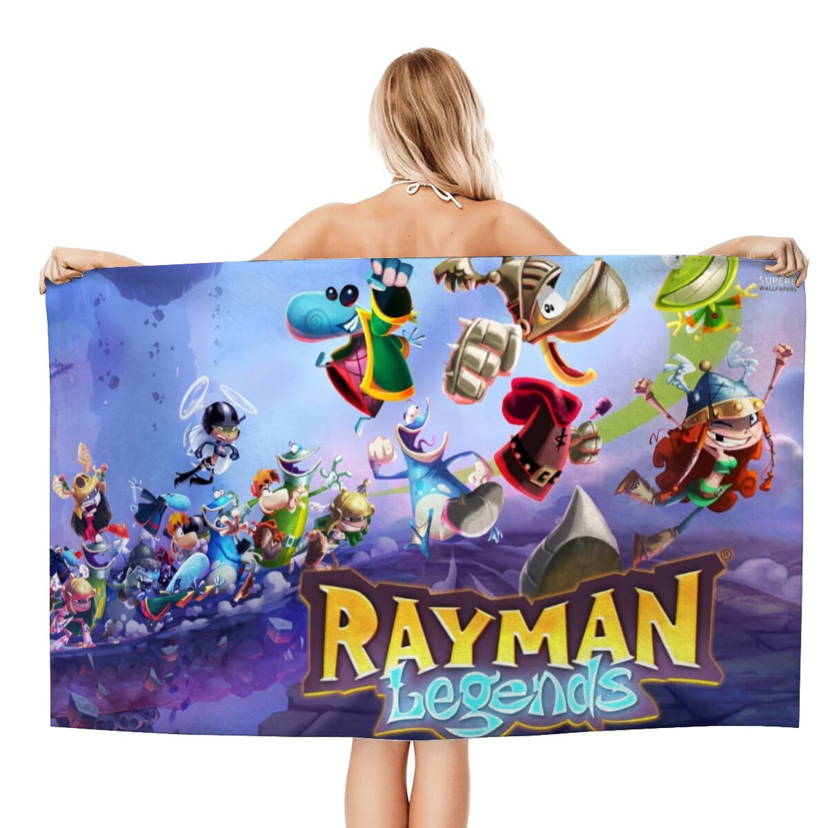 Rayman Legends Gifts Beach Towel for Women Girl Birthday Inspired Fan ...
