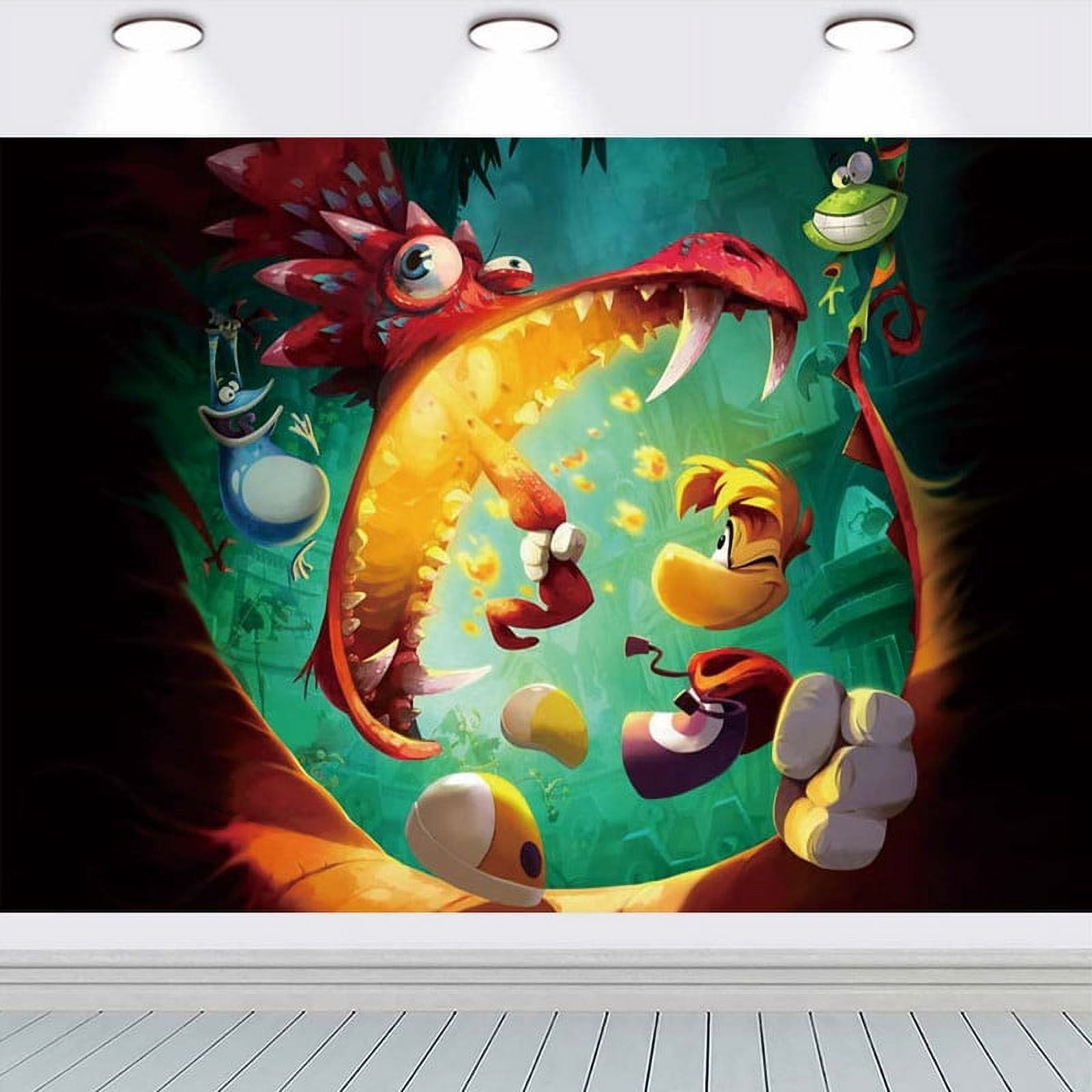 Rayman Legends Party Supplies Backdrop Banner Poster Birthday ...