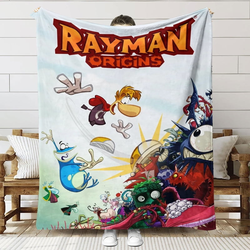 Rayman Legends Throw Blanket Gifts for Fans Lover Girls Boys Women Present Hoodie Him Bed 60"x80 ...