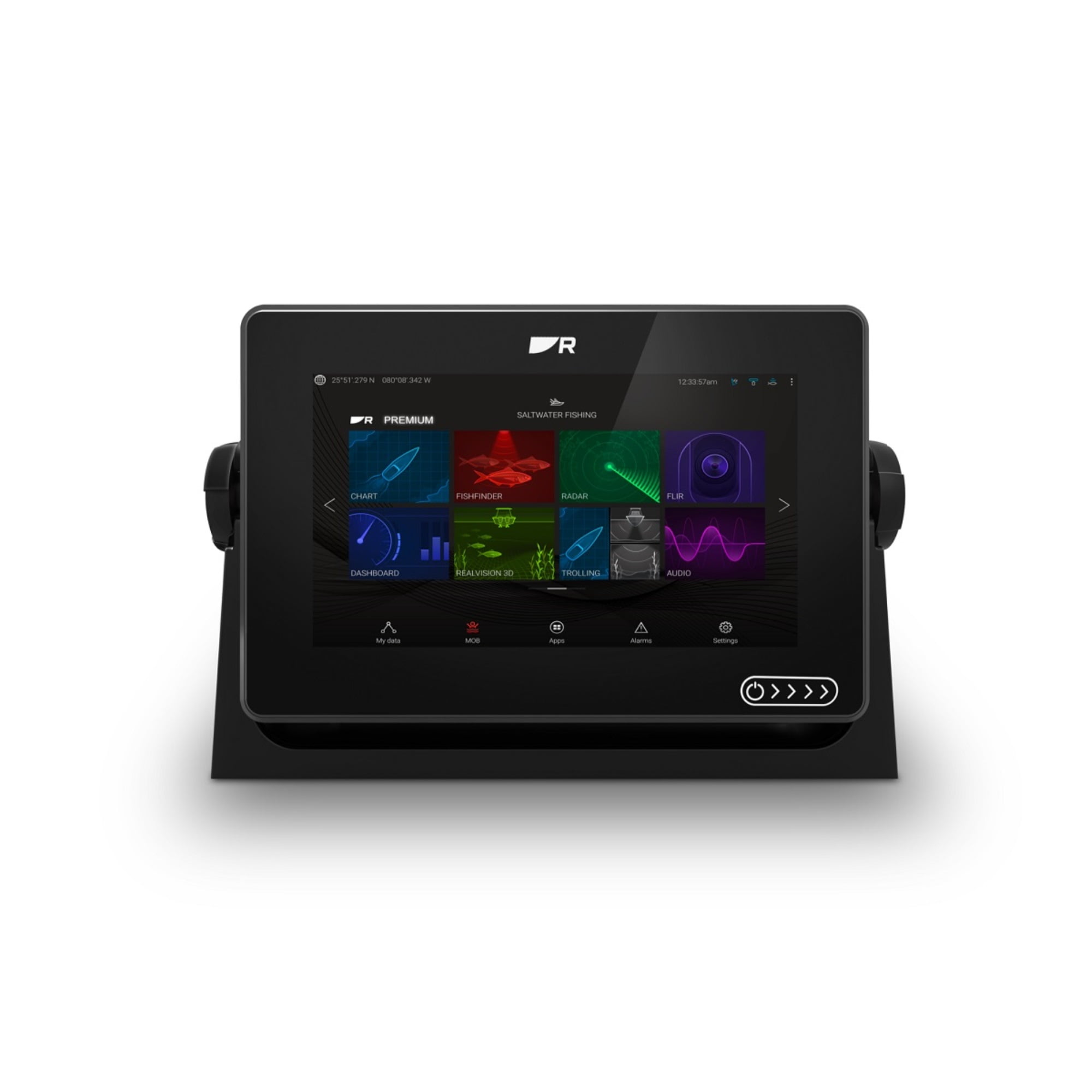 Raymarine Axiom+ 7 - 7" MFD Chartplotter [E70634] - Walmart.com