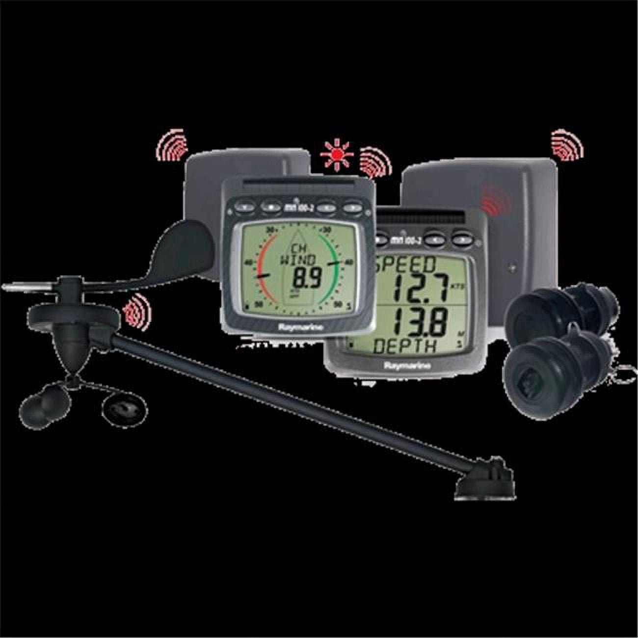 Raymarine Micronet Wireless Depth/Speed/Wind NMEA System T104-916 ...