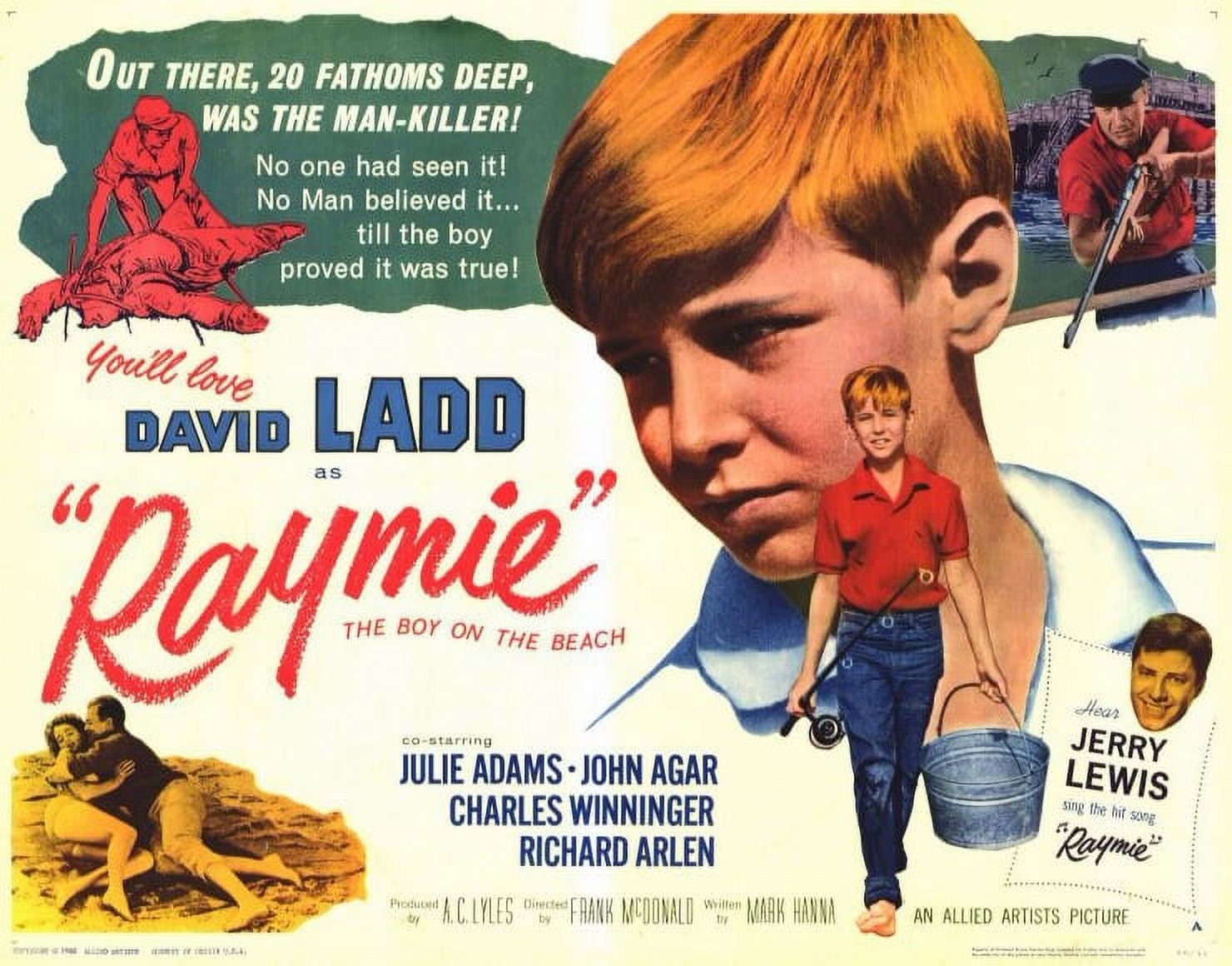 Raymie - movie POSTER (Style B) (11" x 14") (1960) - Walmart.com
