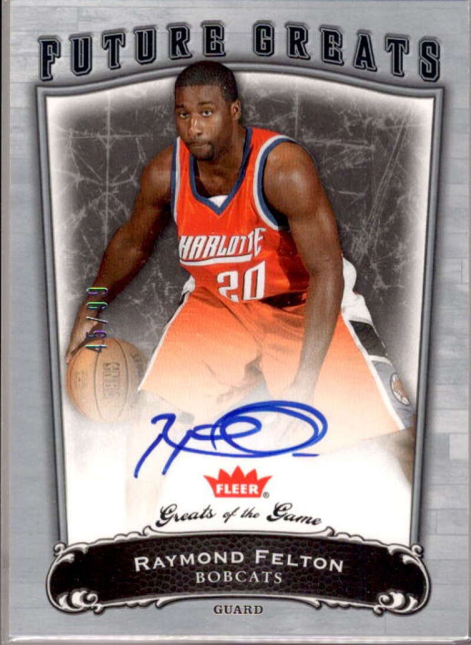 Raymond Felton AU RC Card 2005-06 Greats of the Game #142 - Walmart.com