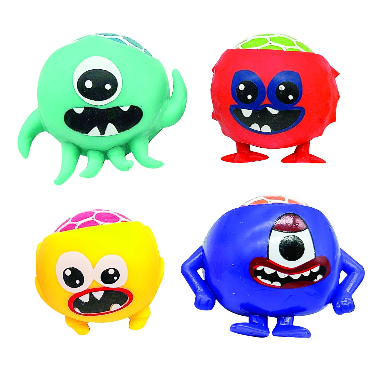 Raymond Geddes Monster Brain Mesh Stress Balls (Set of 12) - Hand ...