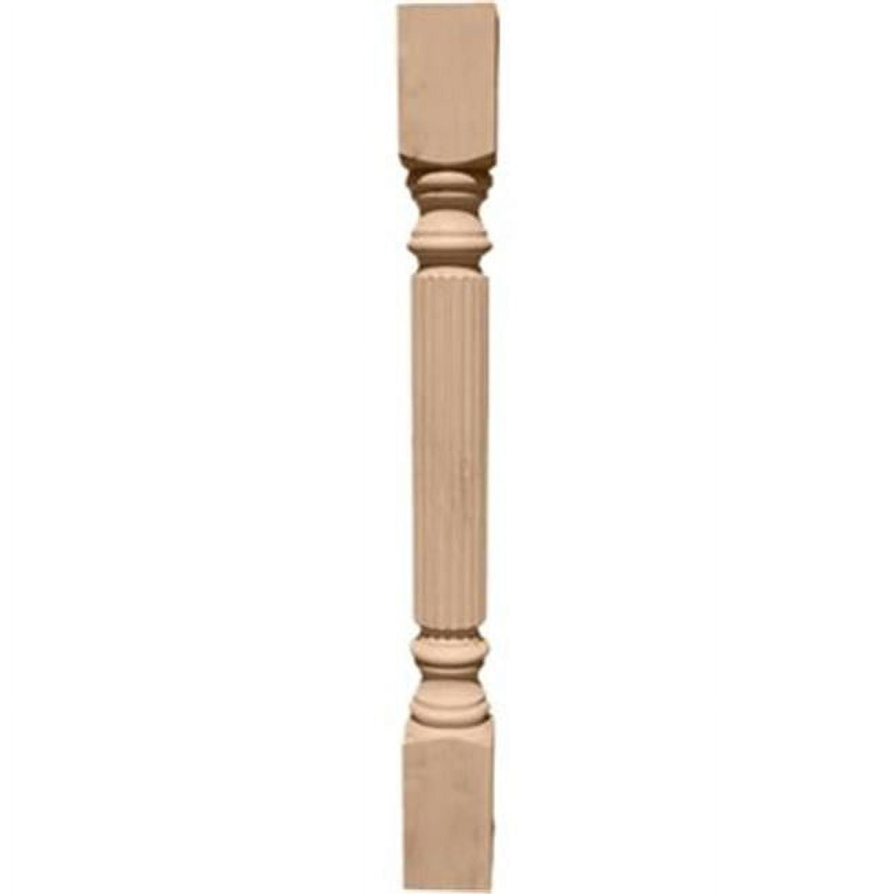 Raymond Reeded Cabinet Column Top Block - Alder - Walmart.com
