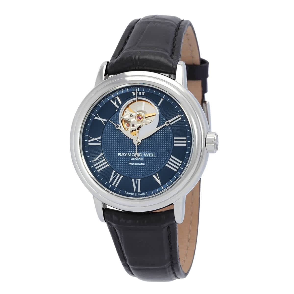 Raymond Weil Maestro Men's Blue Dial Automatic Watch 2827-STC-00508 ...