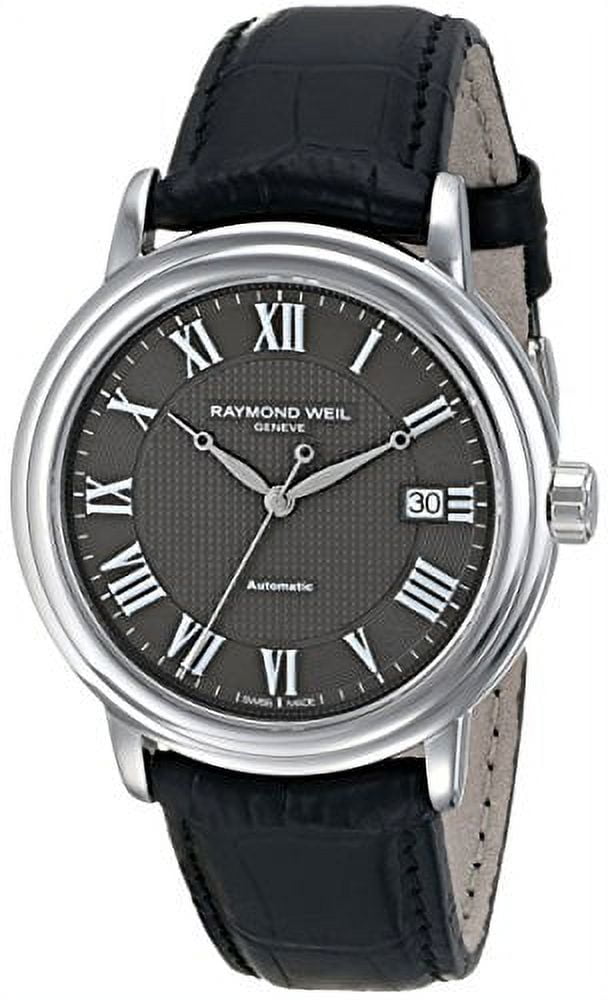 Raymond Weil Men's 2837-STC-00609 Automatic Stainless Steel Grey Dial Watch - Walmart.com