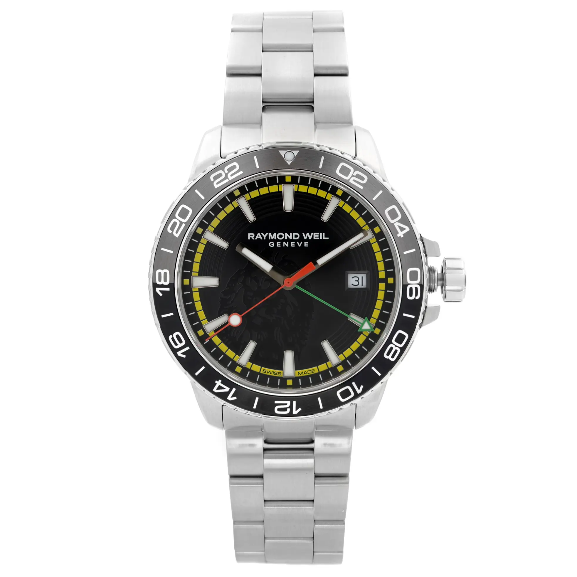 (New) Raymond Weil Tango Bob Marley Edition Steel Black Dial Mens Watch ...