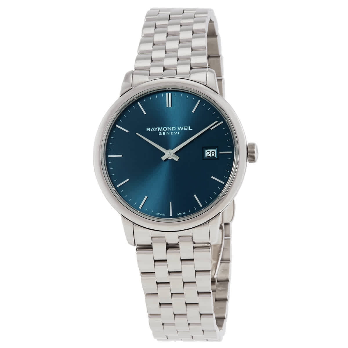 Raymond Weil Toccata Quartz Blue Dial Men's Watch 5485-ST-50001 ...