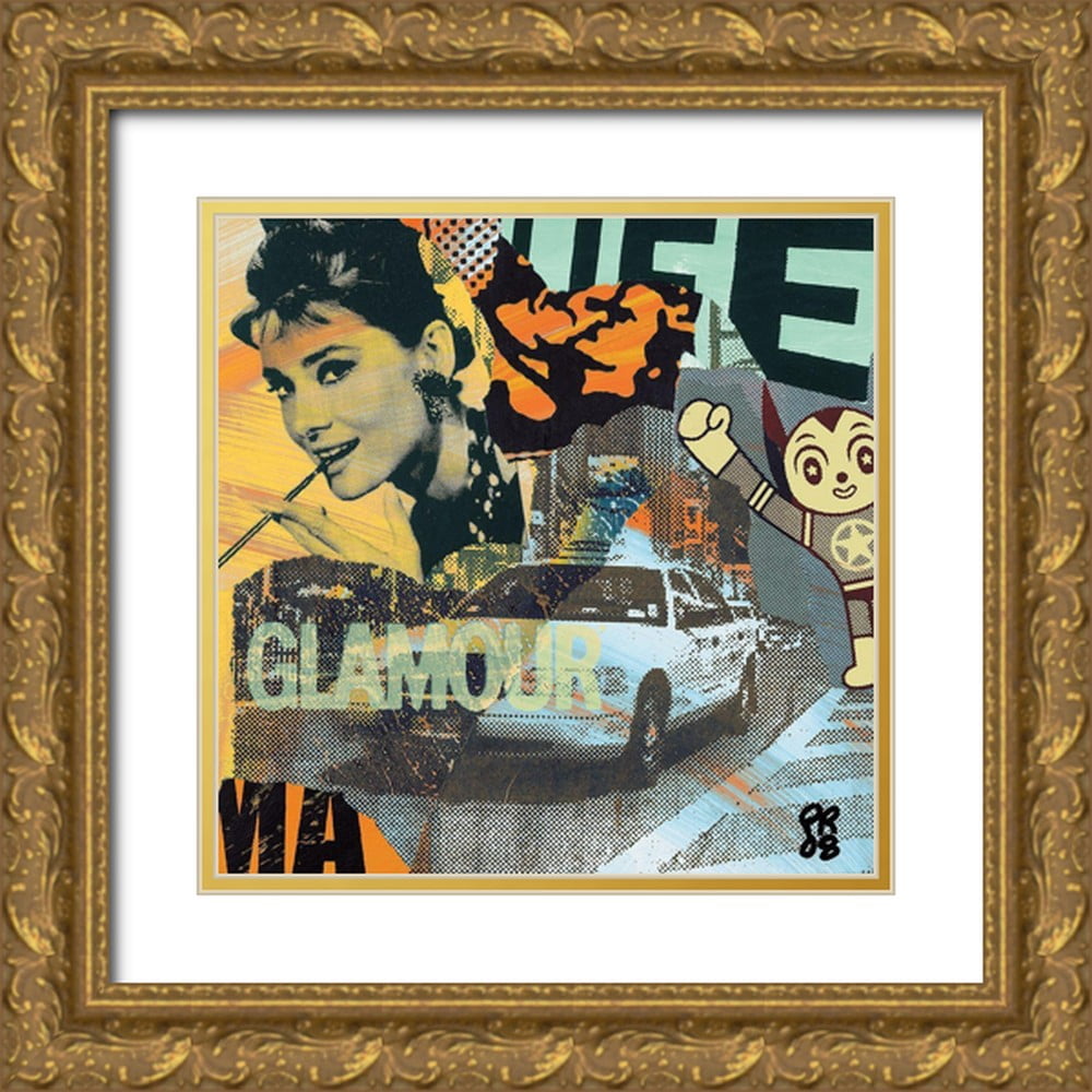 Raynal, Paul 12x12 Gold Ornate Wood Framed with Double Matting Museum ...