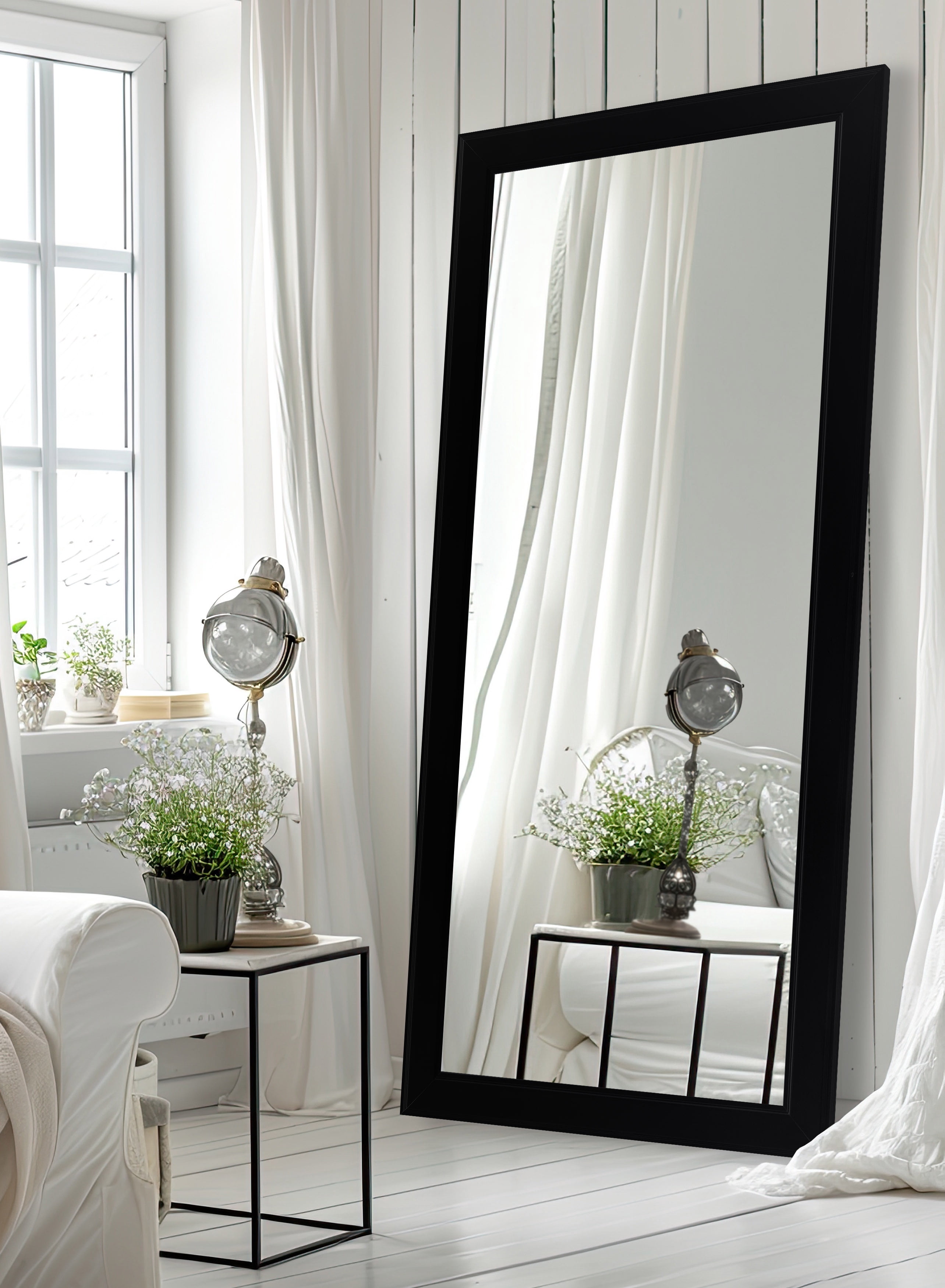 Rayne Heritage Hardwood Poplar Floor Mirror - Walmart.com