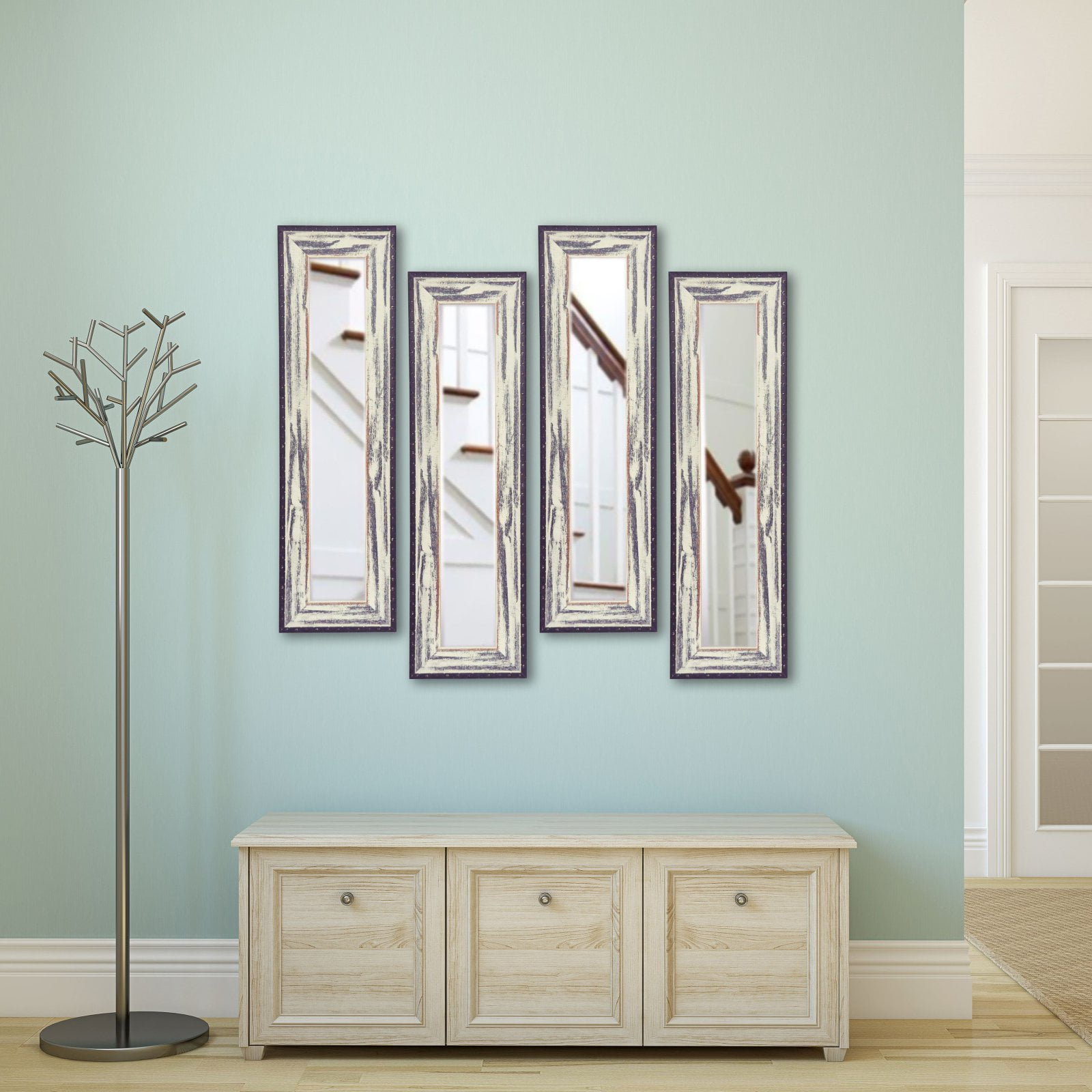 Rayne Mirrors Molly Dawn Rustic Seaside Wall Mirror - Walmart.com