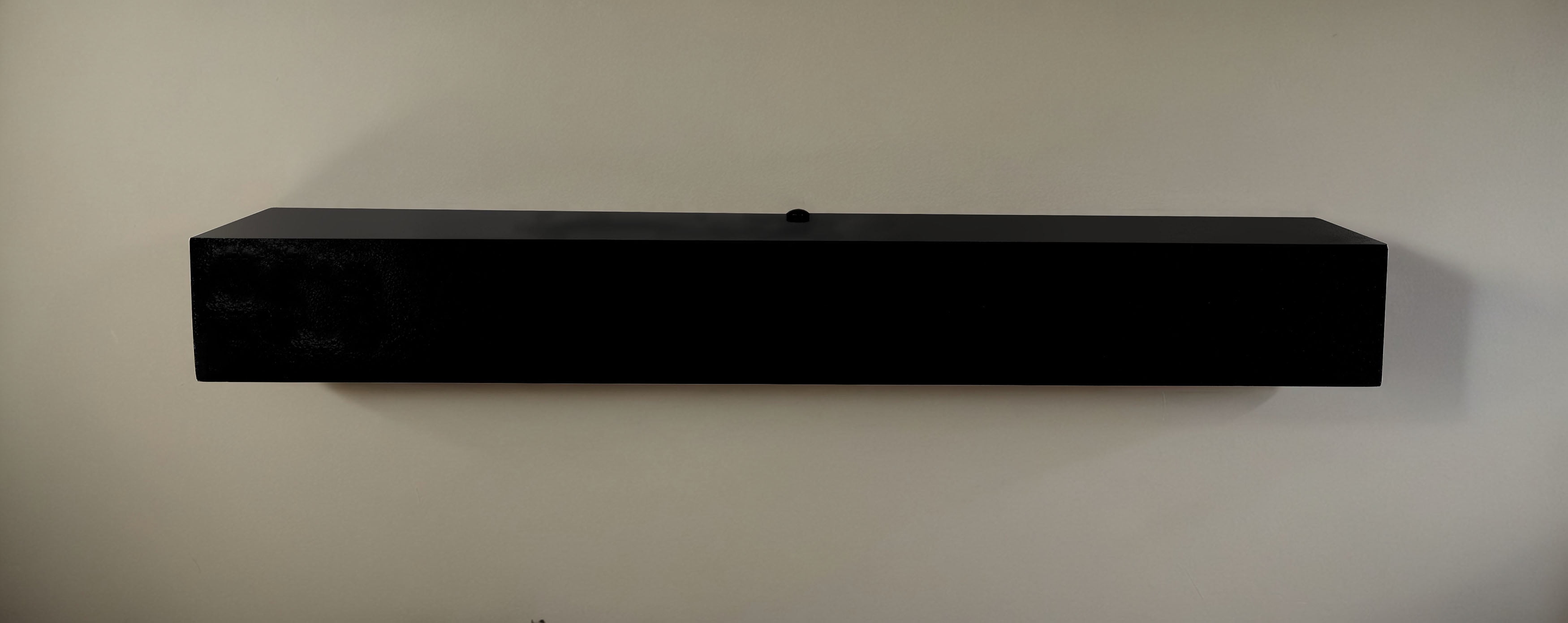 Rayne Poplar Floating Shelf 12x4x4in Black - Walmart.com