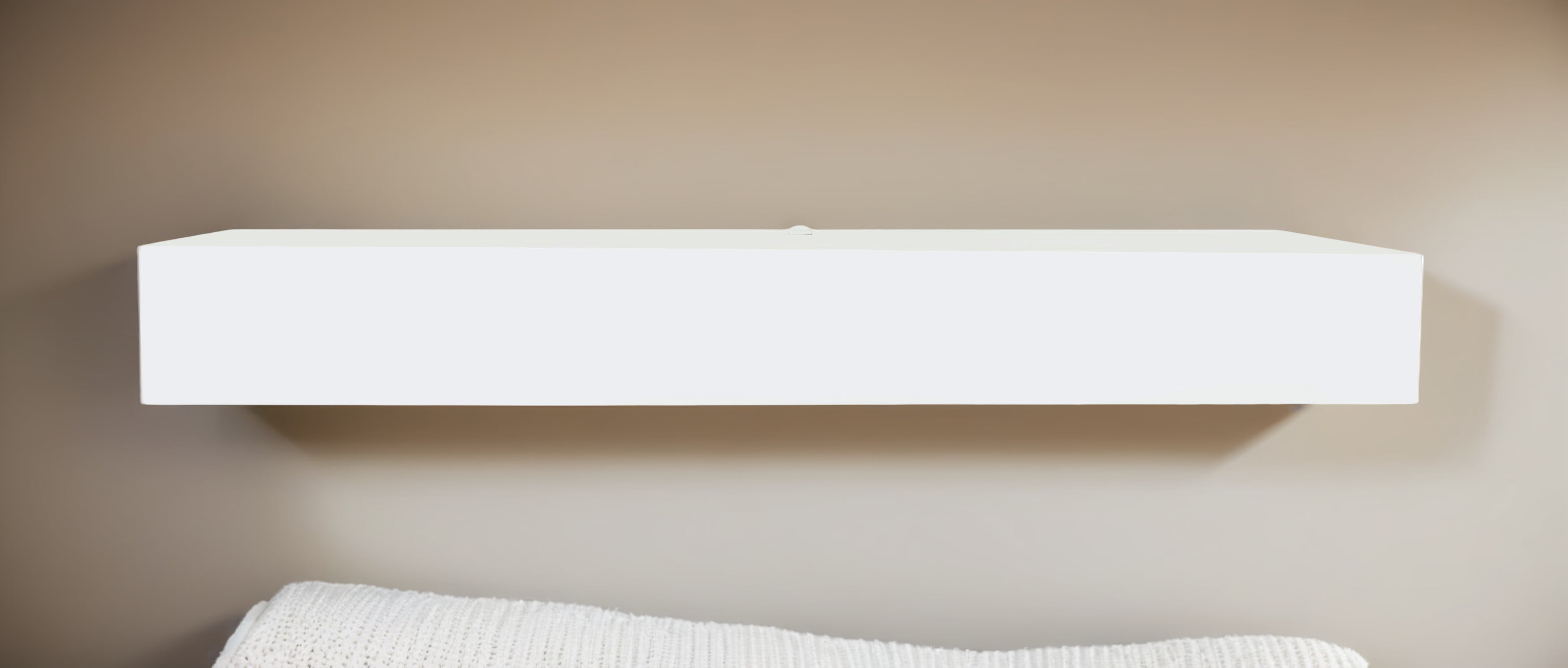 Rayne Poplar Floating Shelf 55x6x5in White - Walmart.com