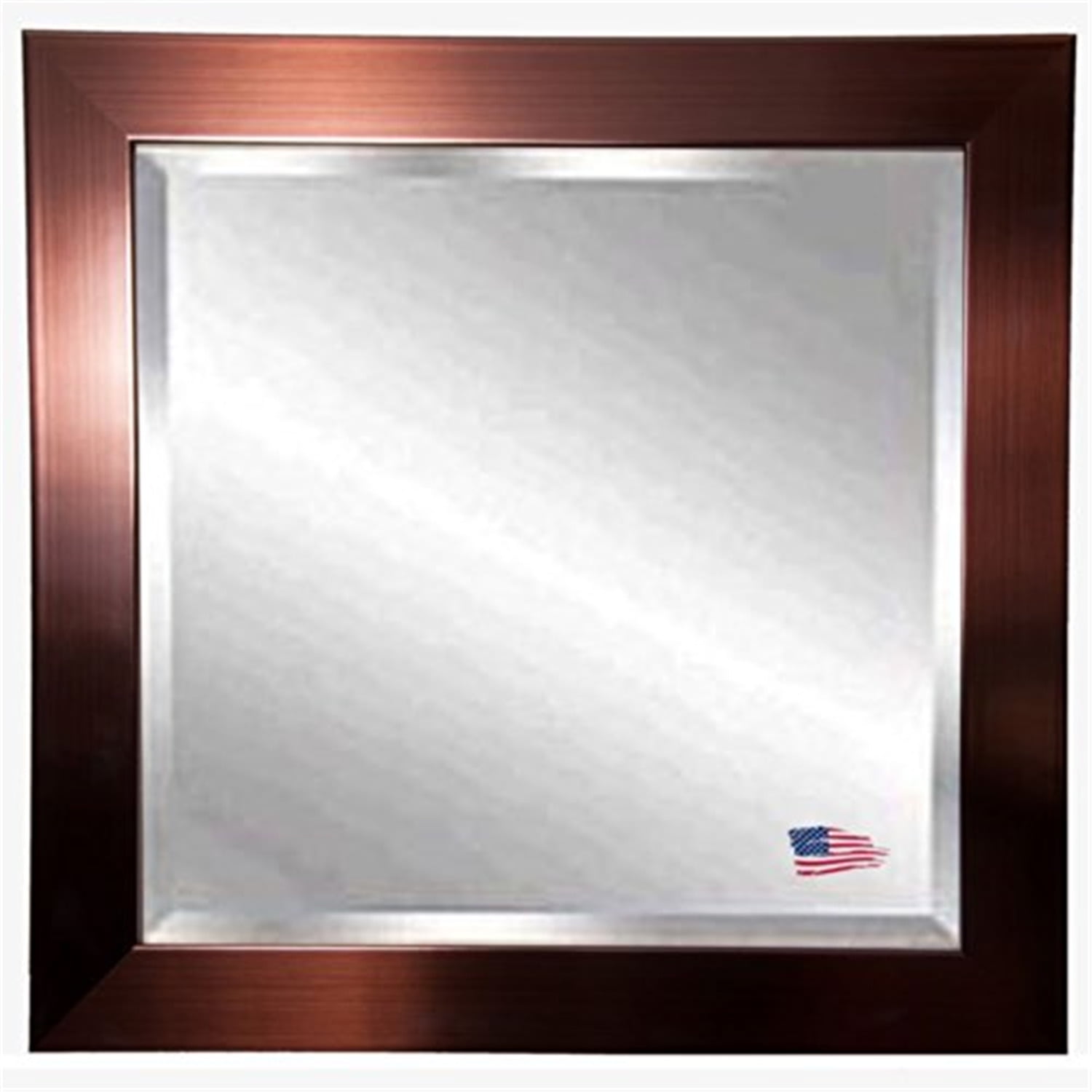 Rayne Shiny Bronze Wall Mirror - Walmart.com