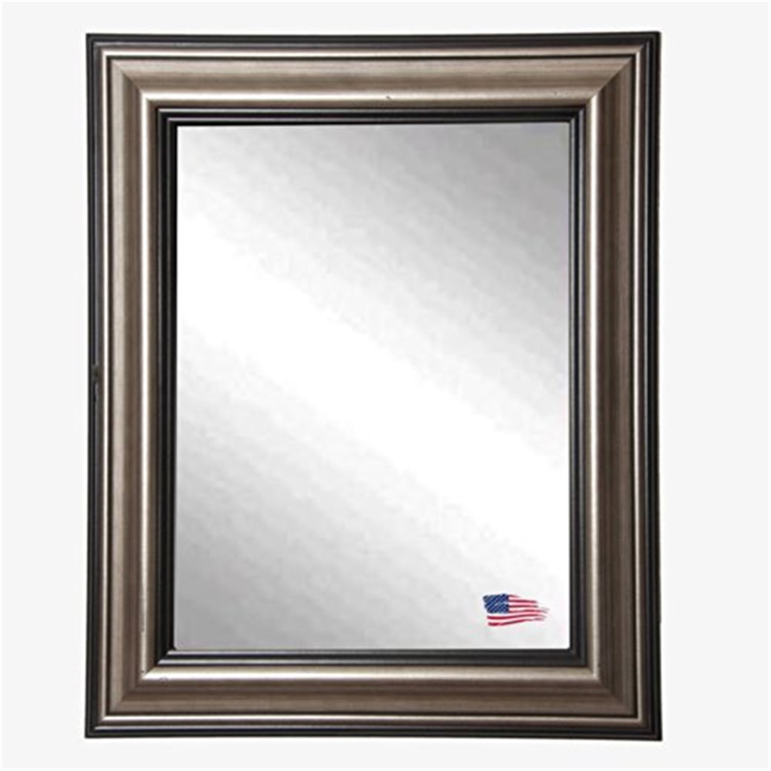 Rayne Smoked Silver Wall Mirror - Walmart.com