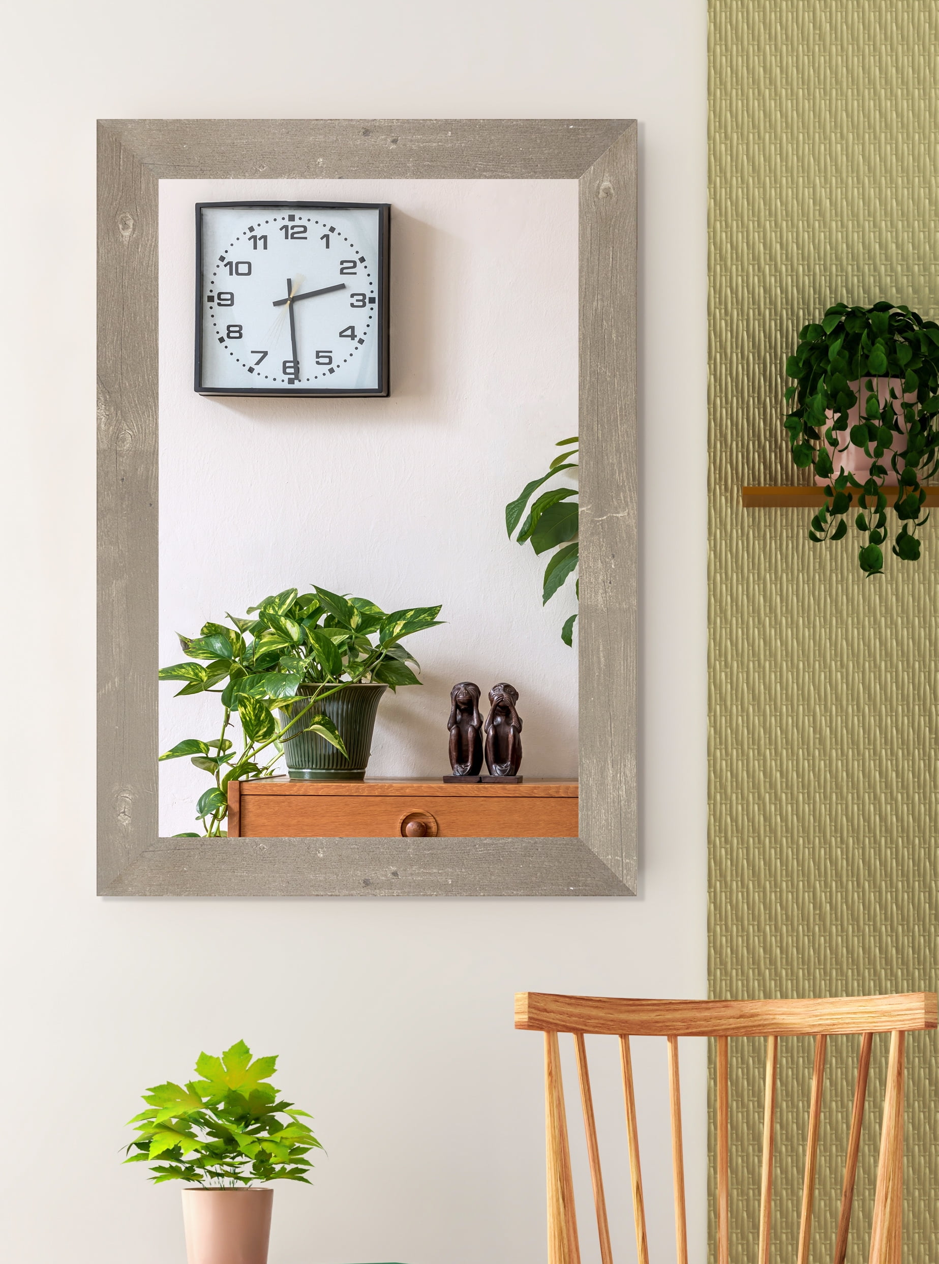 Rayne Wide 33 X 54 WHITE DISTRESSED Mirror - Walmart.com