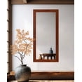 Rayne Wide 33 X 68 DARK WALNUT Mirror - Walmart.com