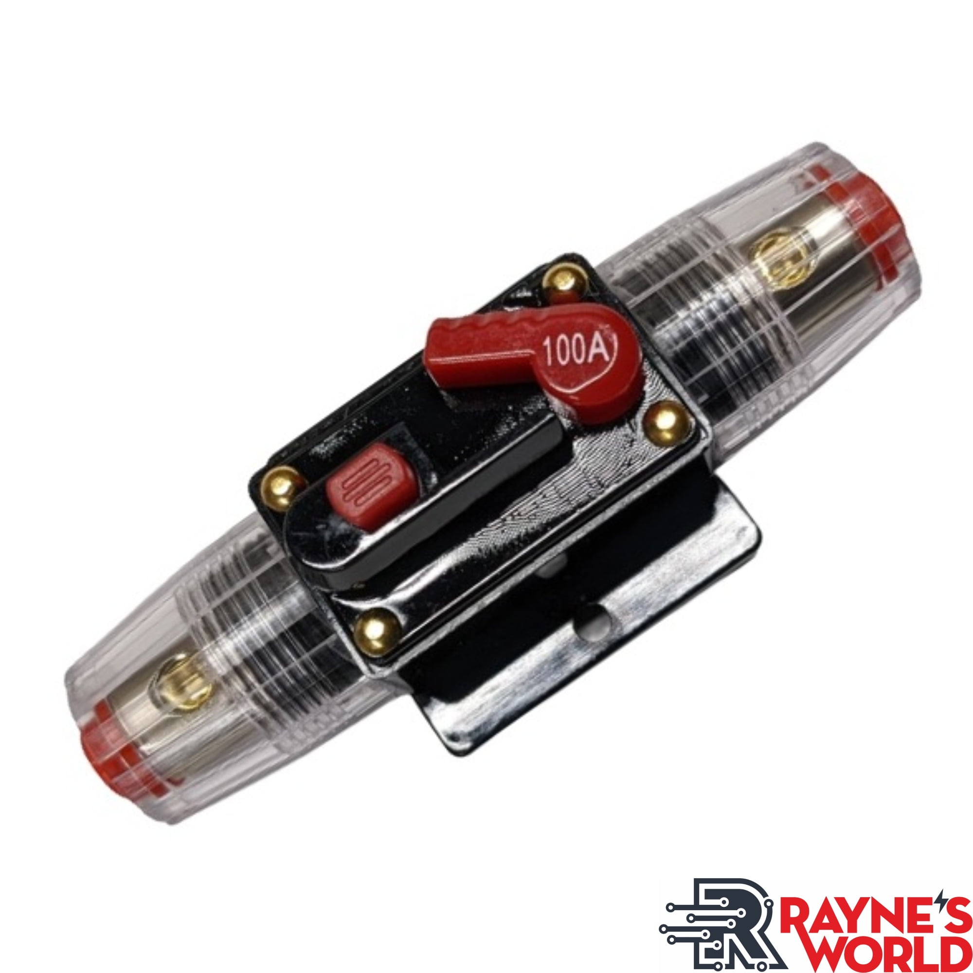 Rayne's World 100 Amp 12V-48V DC Inline Waterproof Circuit Breaker ...