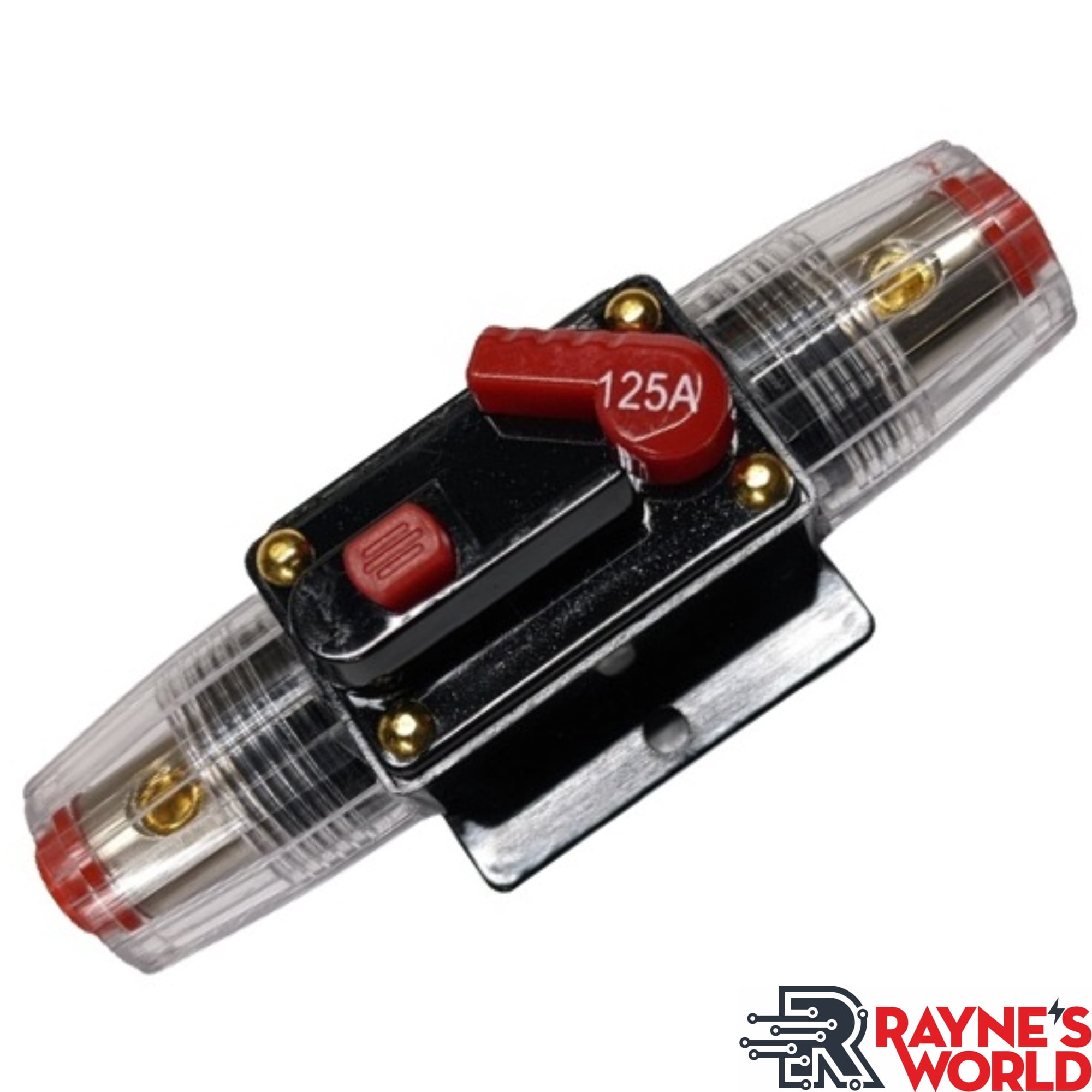 Rayne's World 125 Amp 12V-48V DC Inline Waterproof Circuit Breaker ...