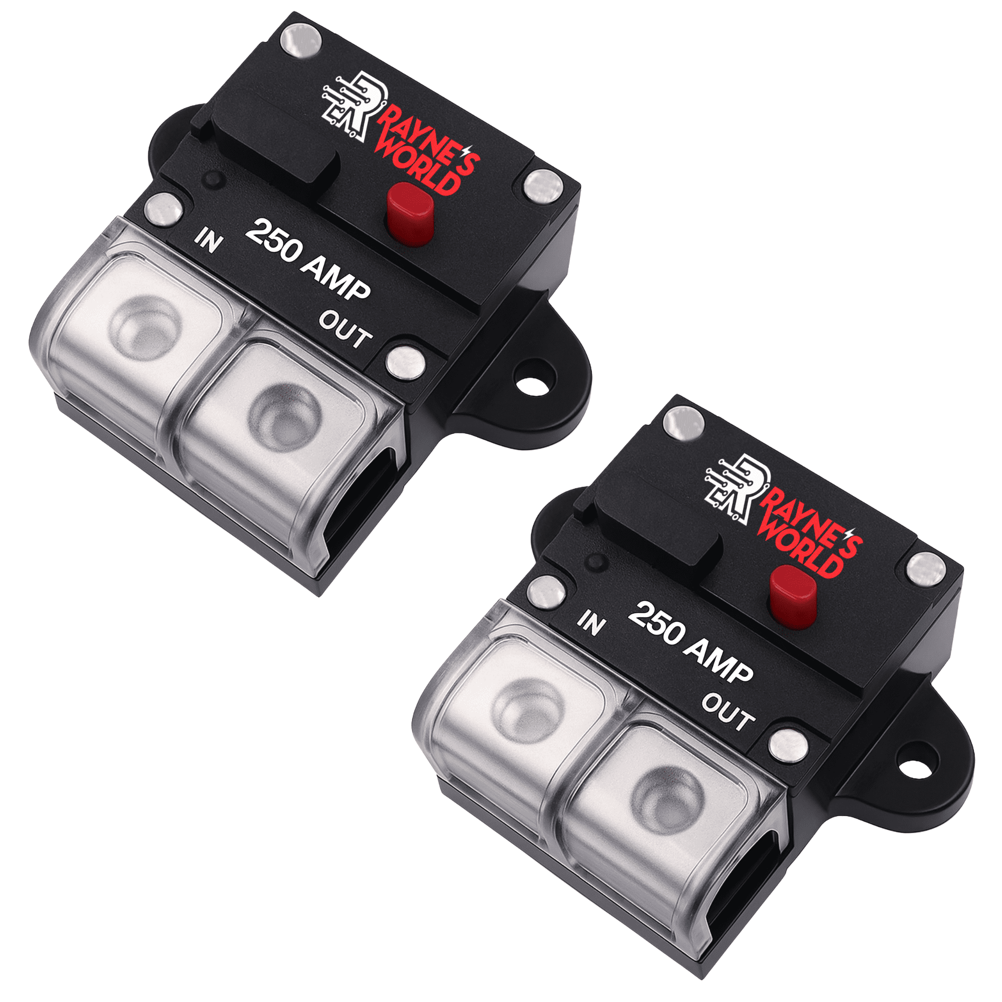 Rayne's World 2 PACK 250 Amp 12V-48V DC Inline Circuit Breaker with ...