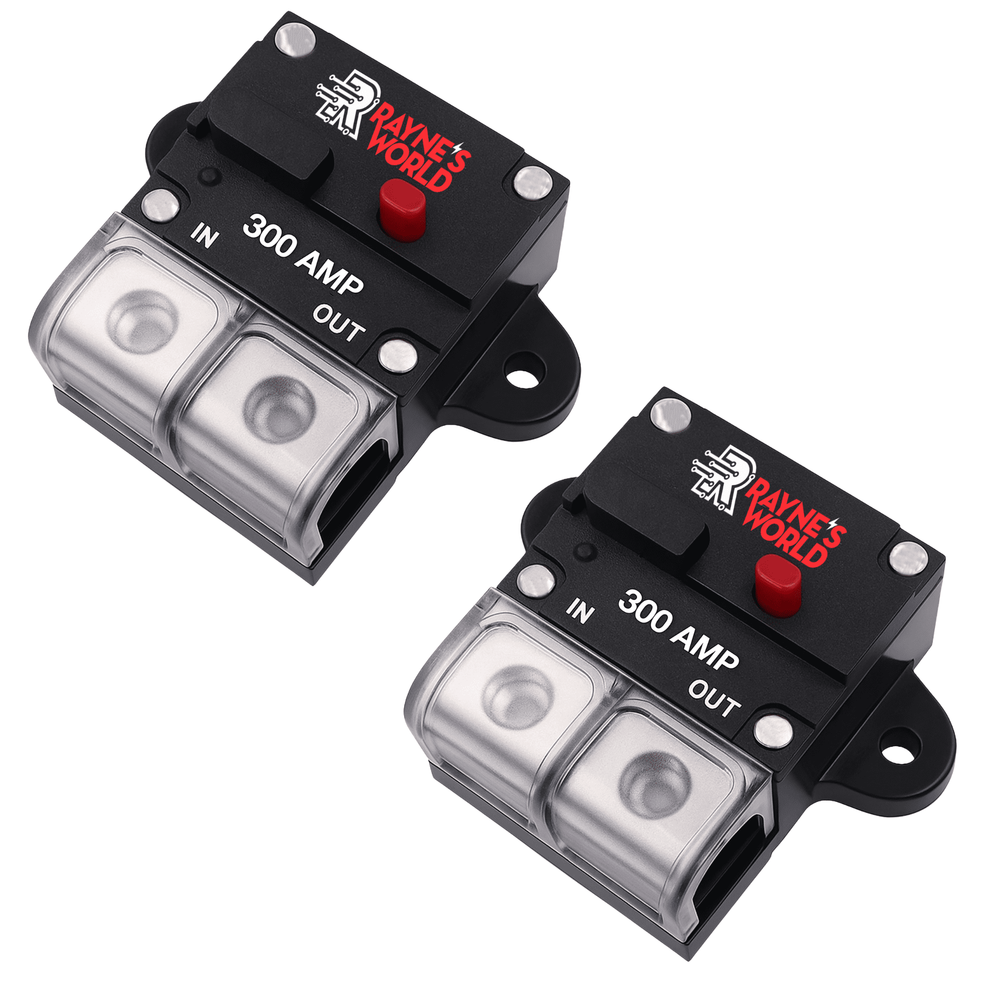 Rayne's World 2 PACK 300 Amp 12V-48V DC Inline Circuit Breaker with ...