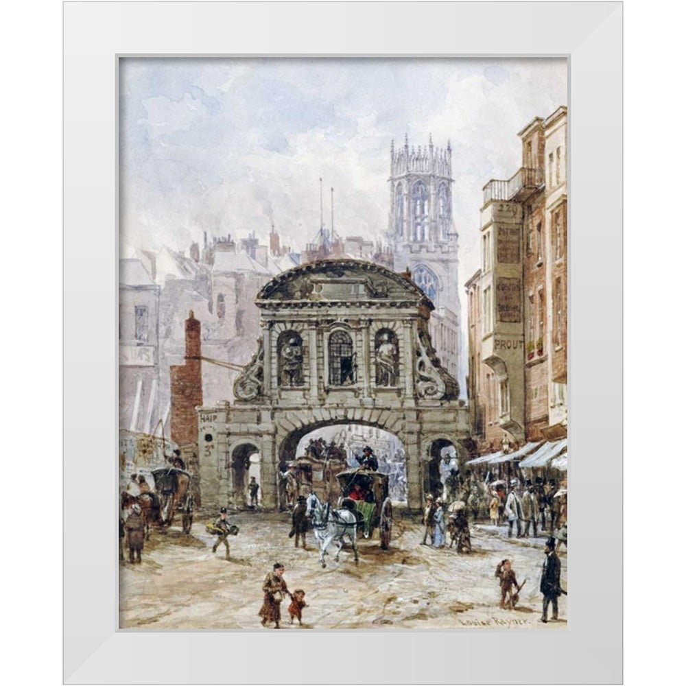 Rayner, Louise 26x32 White Modern Wood Framed Museum Art Print Titled ...